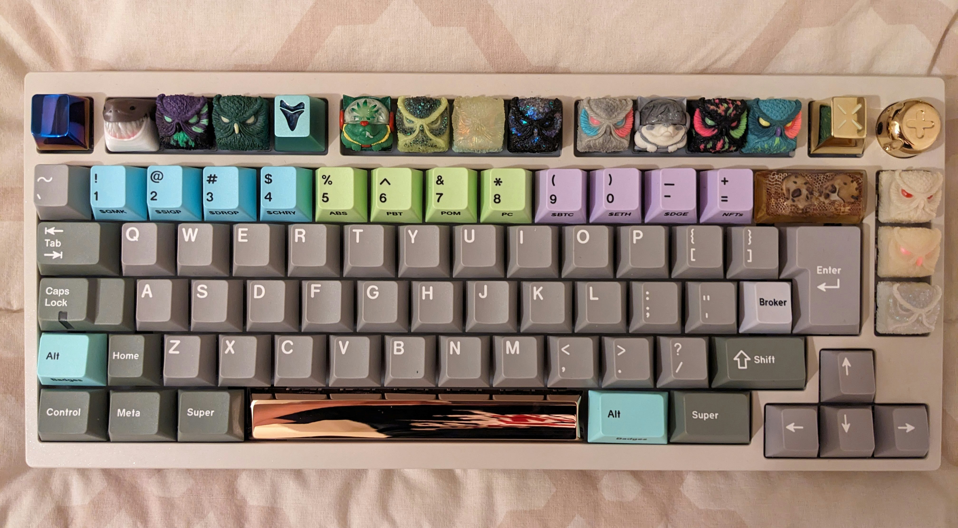 Drop + MiTo GMK Trader Custom Keycap Set - Hobbyist Kit | Mechanical ...