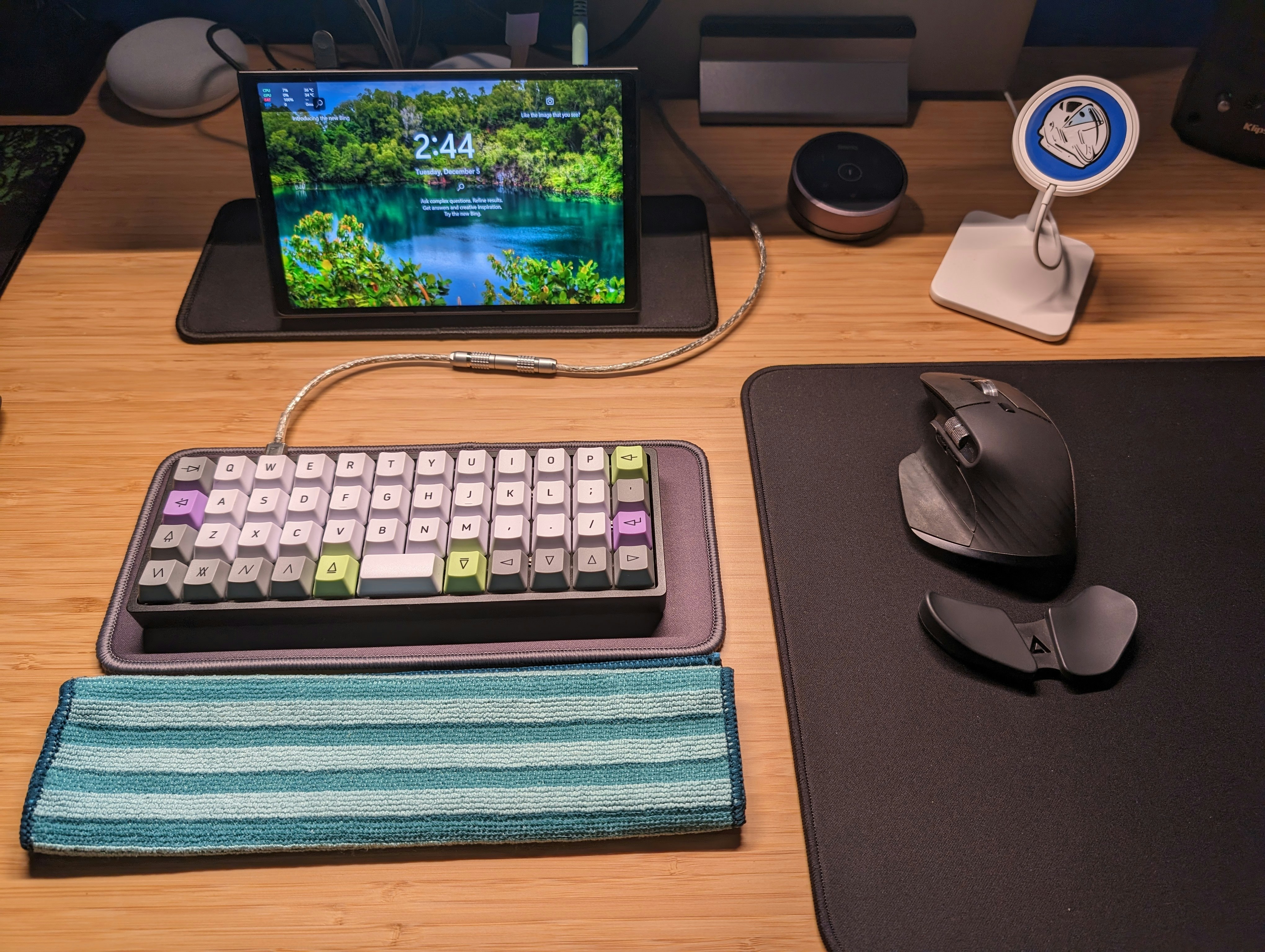 Planck + Kailh Box Winter + Acute Keycaps | Drop