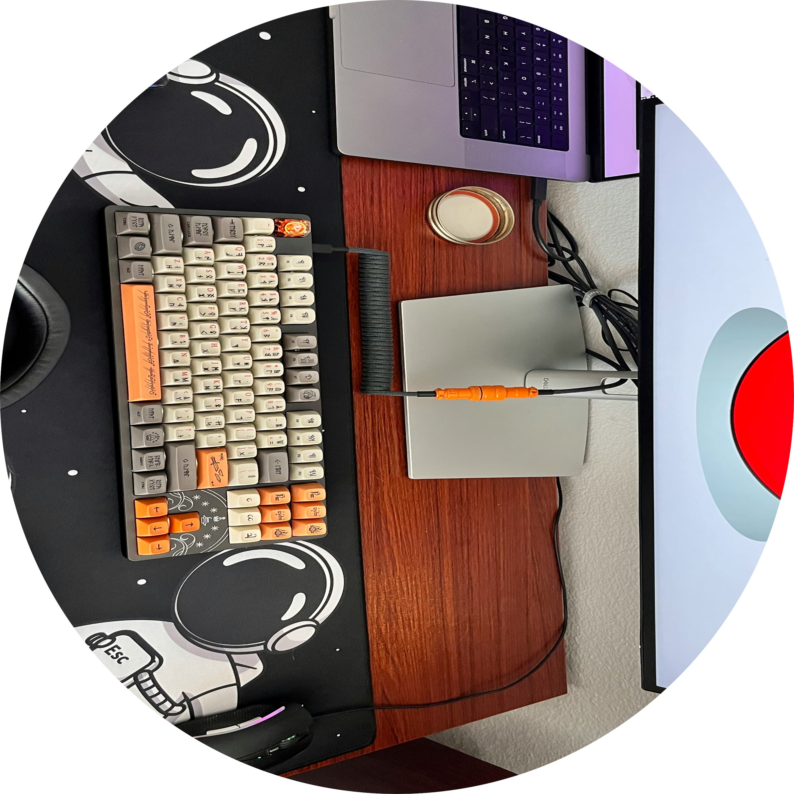 Keycadets Gravity Desk Mat | Battlestations | Desk Mats | Themed Desk ...