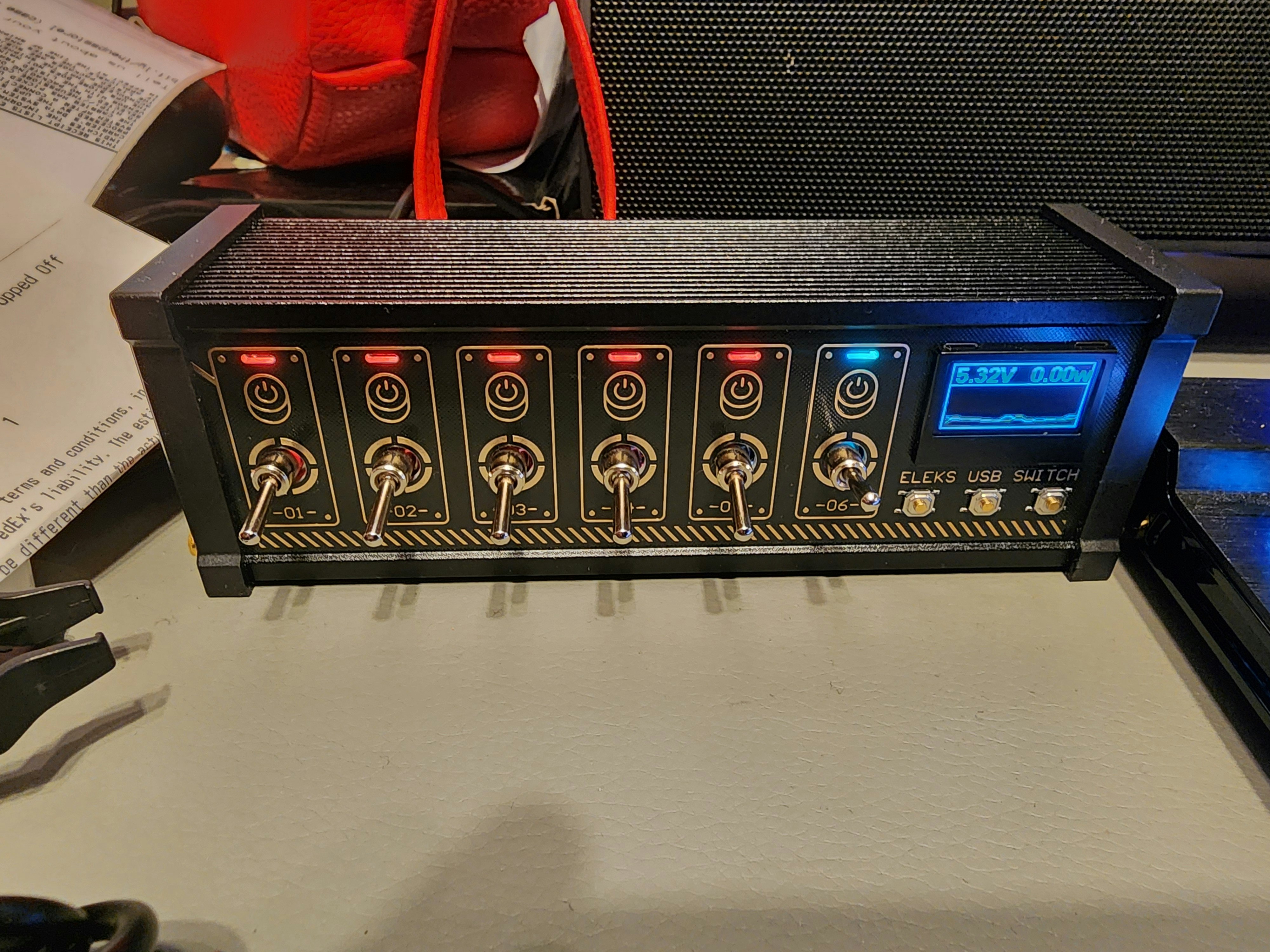 Eleks Power Console and USB Hub | Battlestations | Desk Accessories | Chargers | Drop