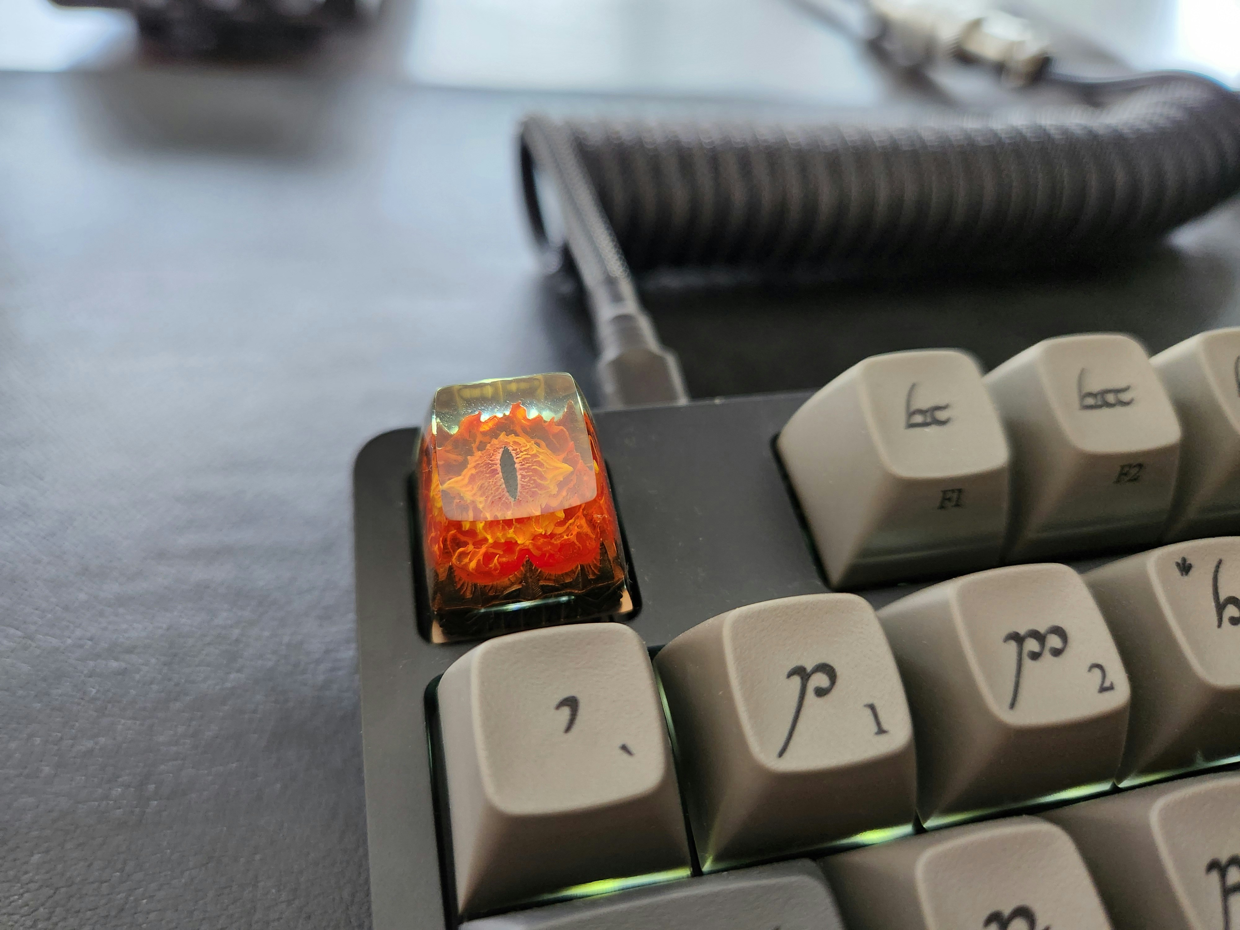 Drop + The Lord of the Rings™ Mordor™ Artisan Keycap | Mechanical ...