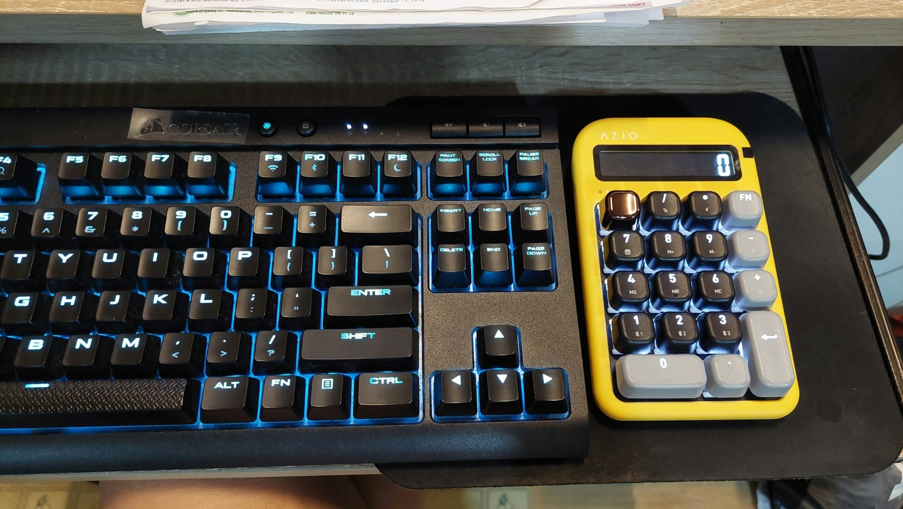 Azio IZO Wireless Numpad/Calculator | Mechanical Keyboards | Components ...