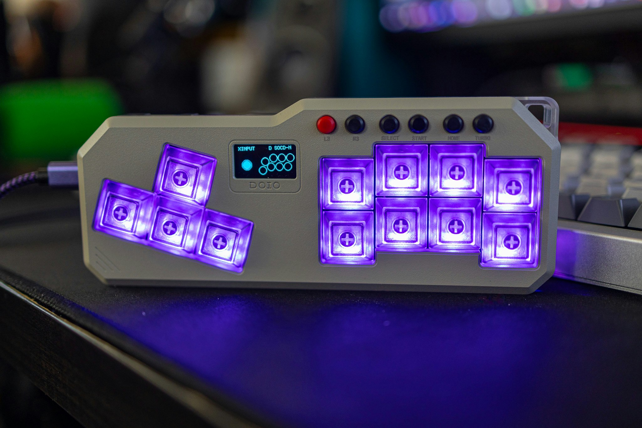 Megalodon Hitbox Leverless Mini Console Controller | Mechanical ...