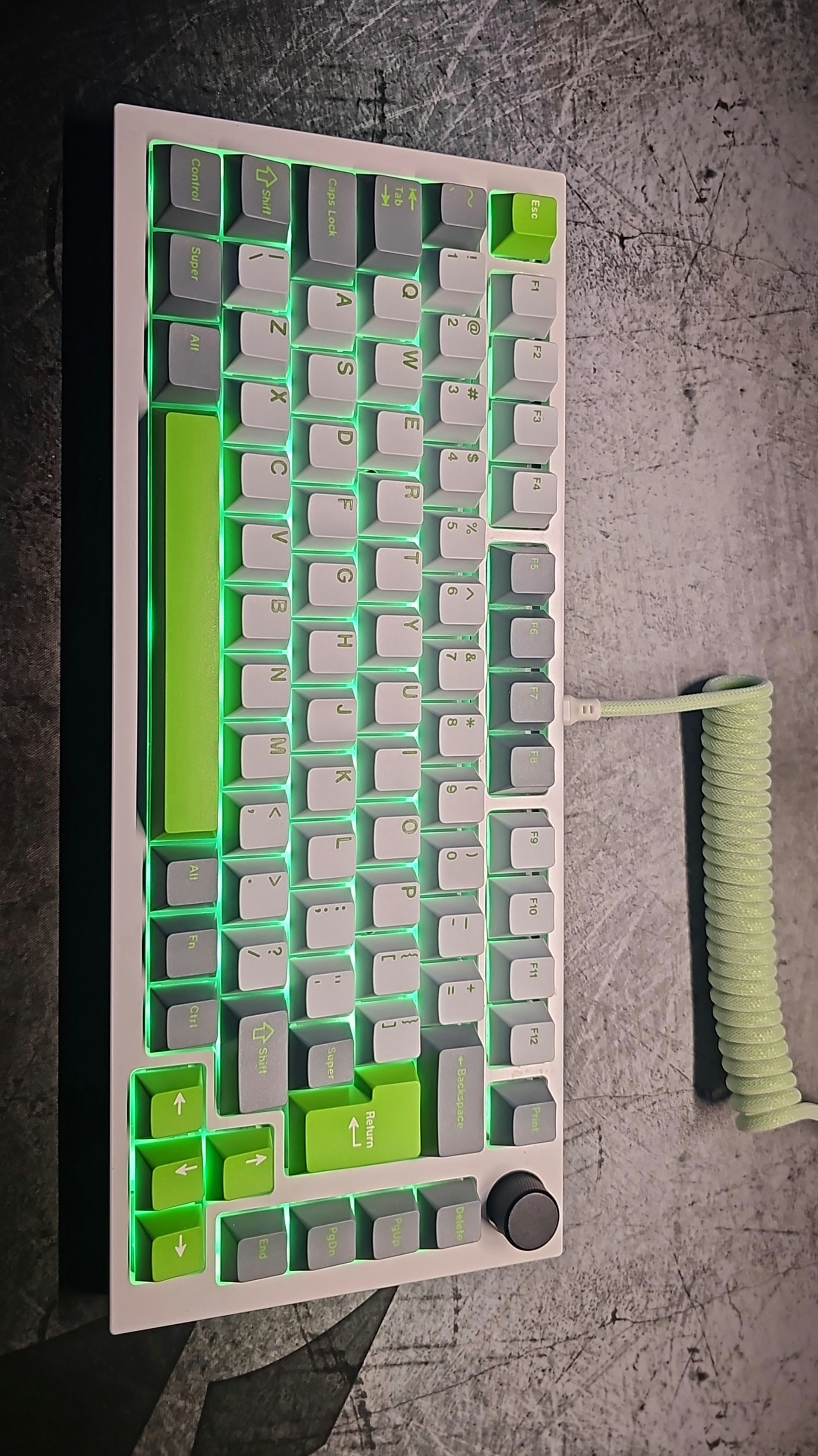 Drop GMK Lime Custom Keycap Set | Mechanical Keyboards | Custom Layout ...