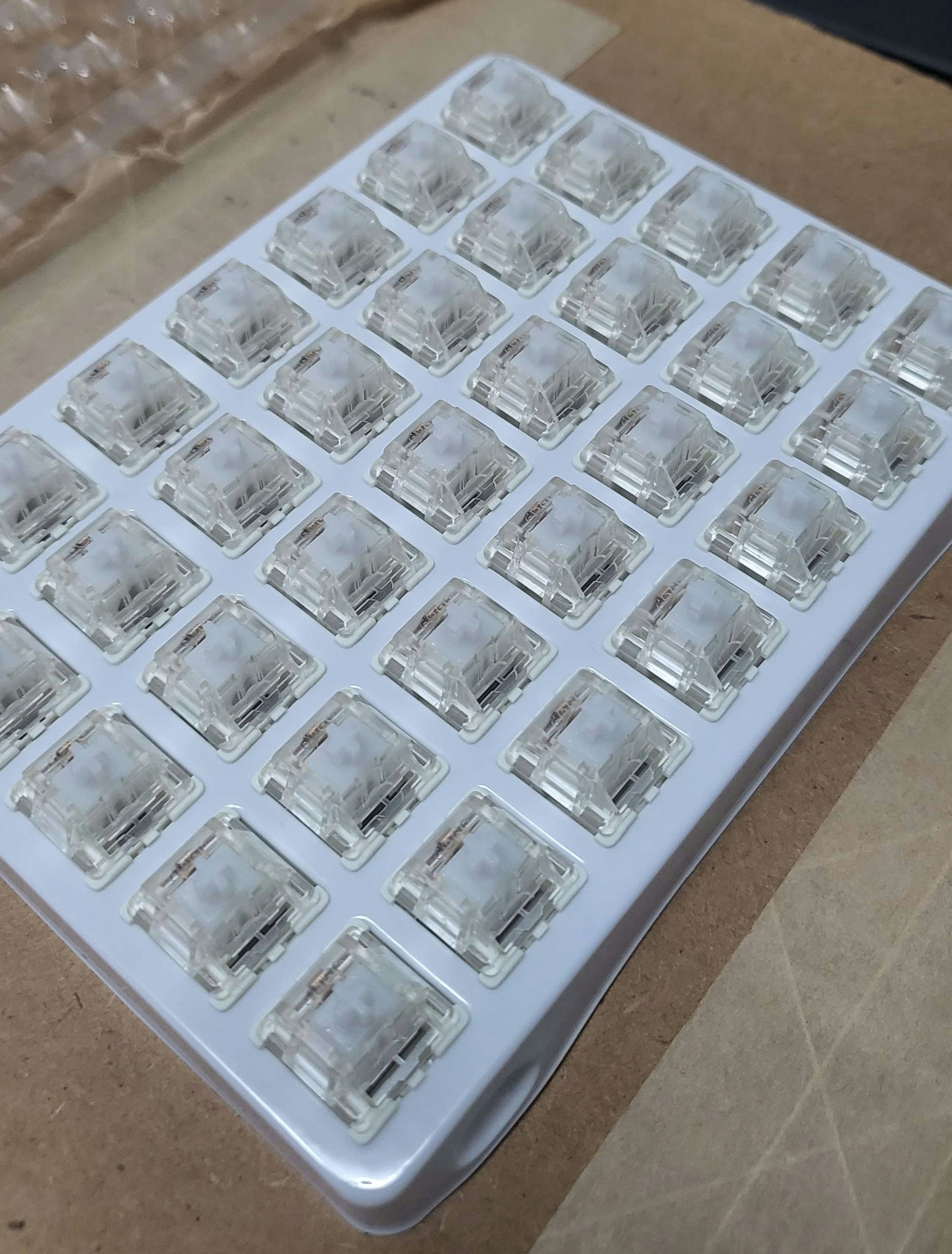 Drop Holy Panda X Clear Hand-Lubed Mechanical Switches | Mechanical ...