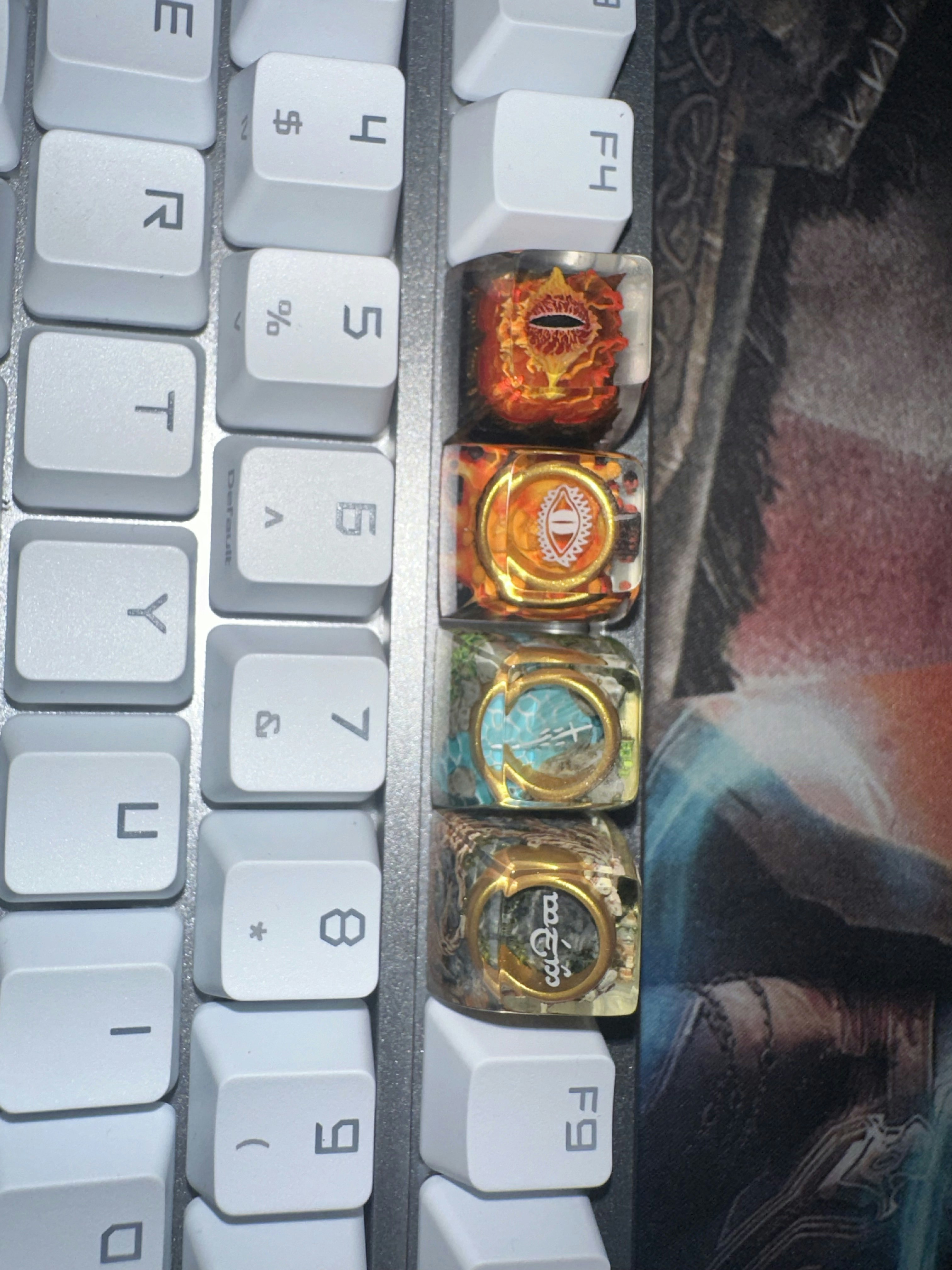 Drop + The Lord of the Rings™ Mordor™ Artisan Keycap | Mechanical ...