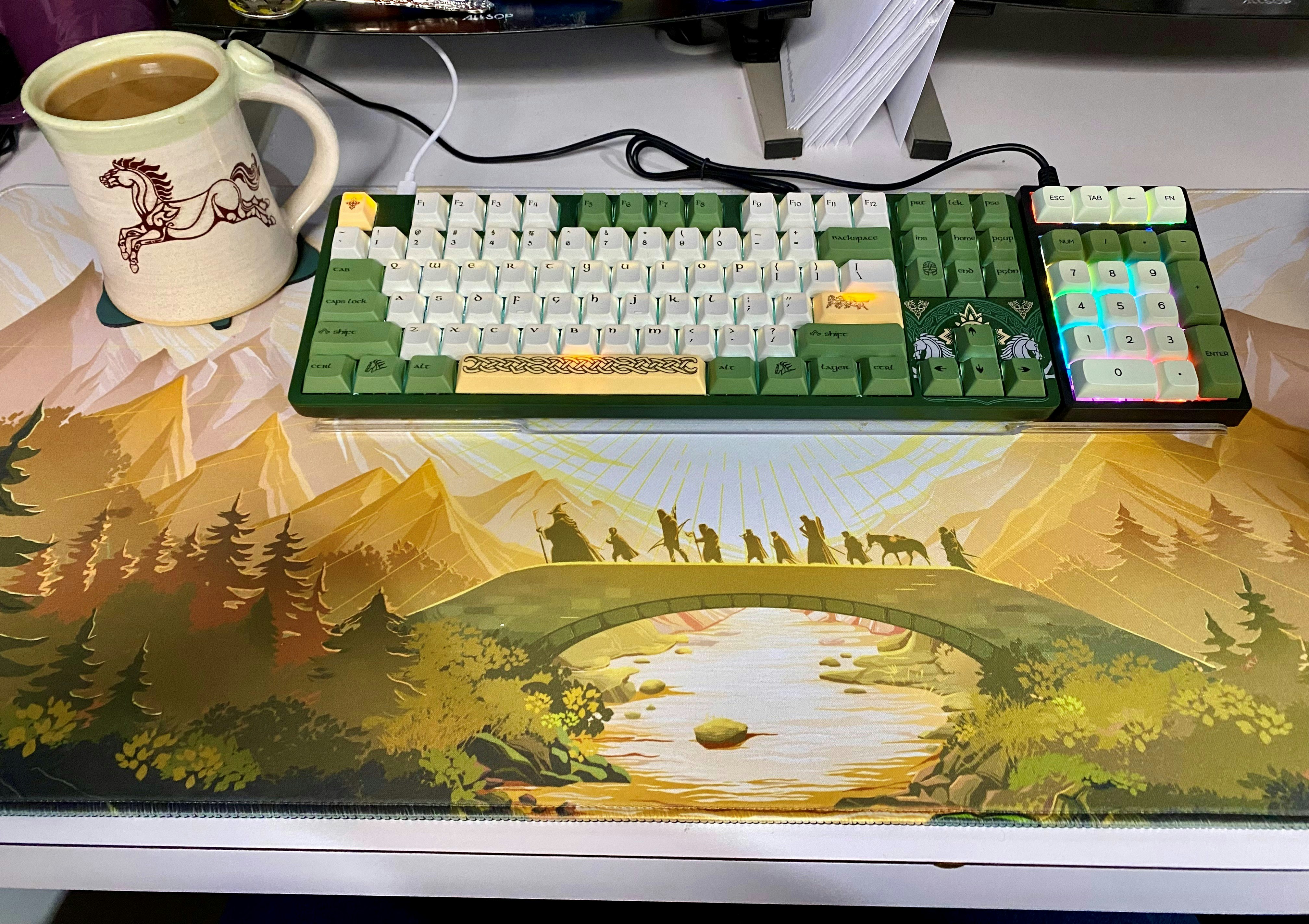 Drop + The Lord of the Rings™ Rohan™ Keyboard | Mechanical Keyboards ...
