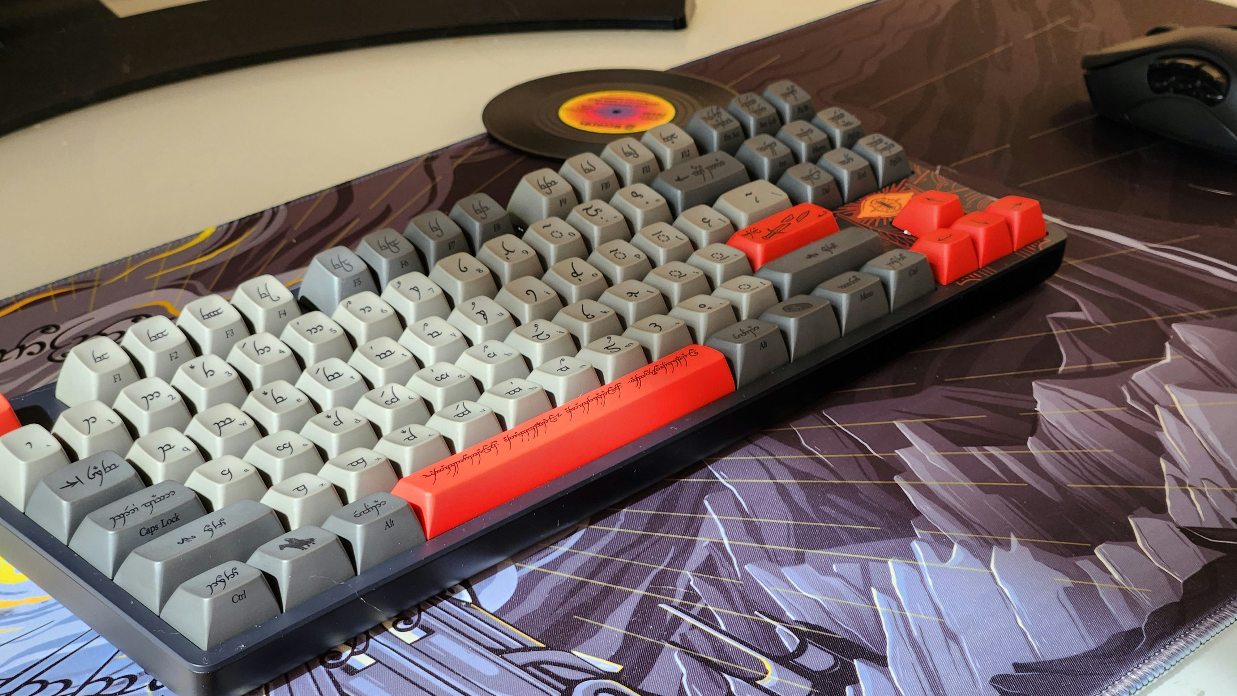 Drop + The Lord of the Rings™ Black Speech Keyboard | Mechanical ...