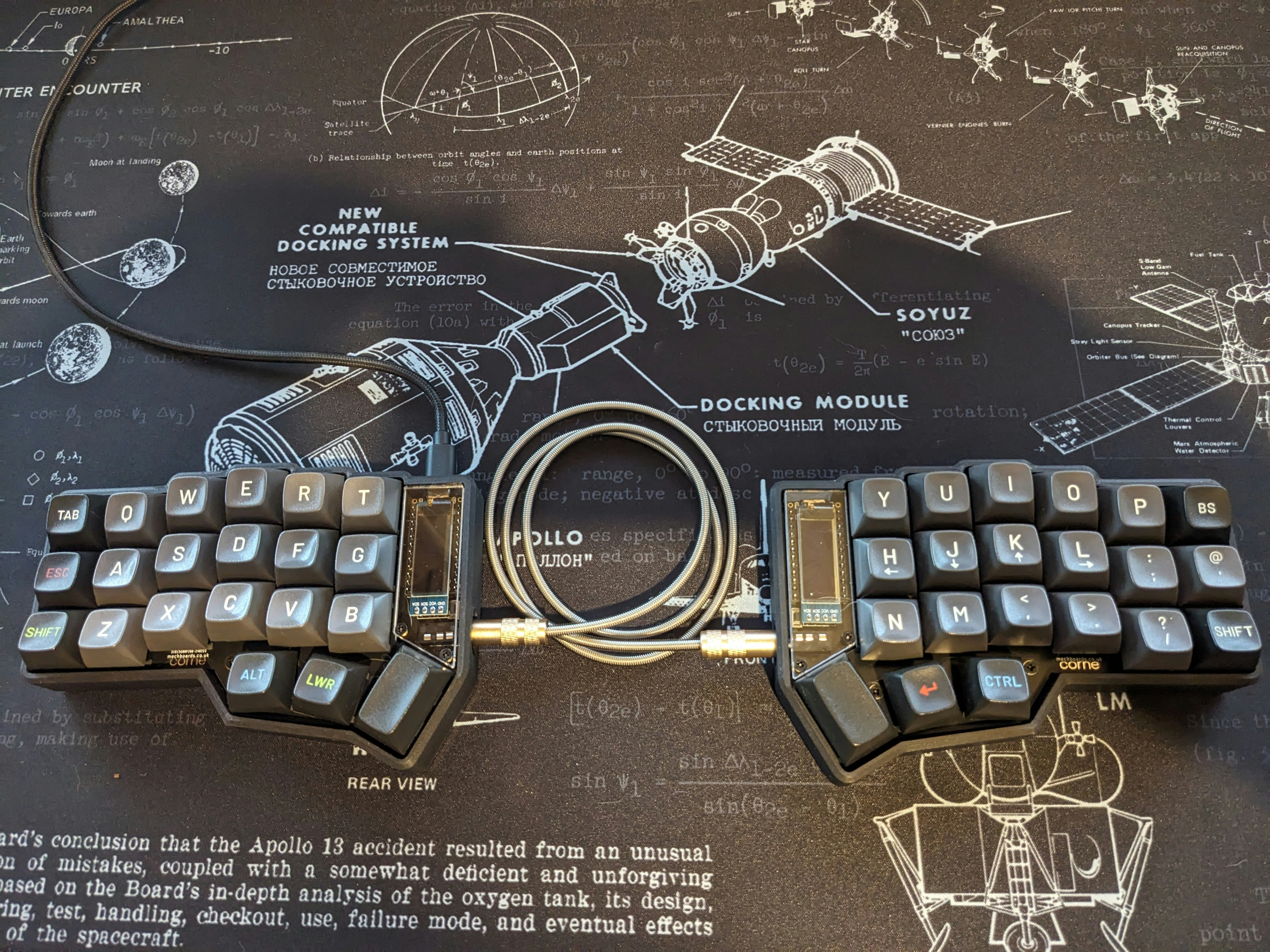 Atoms to Astronauts desk mat | Drop