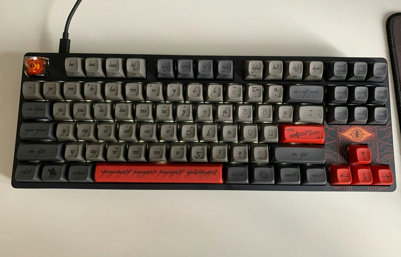 Drop + The Lord of the Rings™ Black Speech Keyboard | Mechanical ...