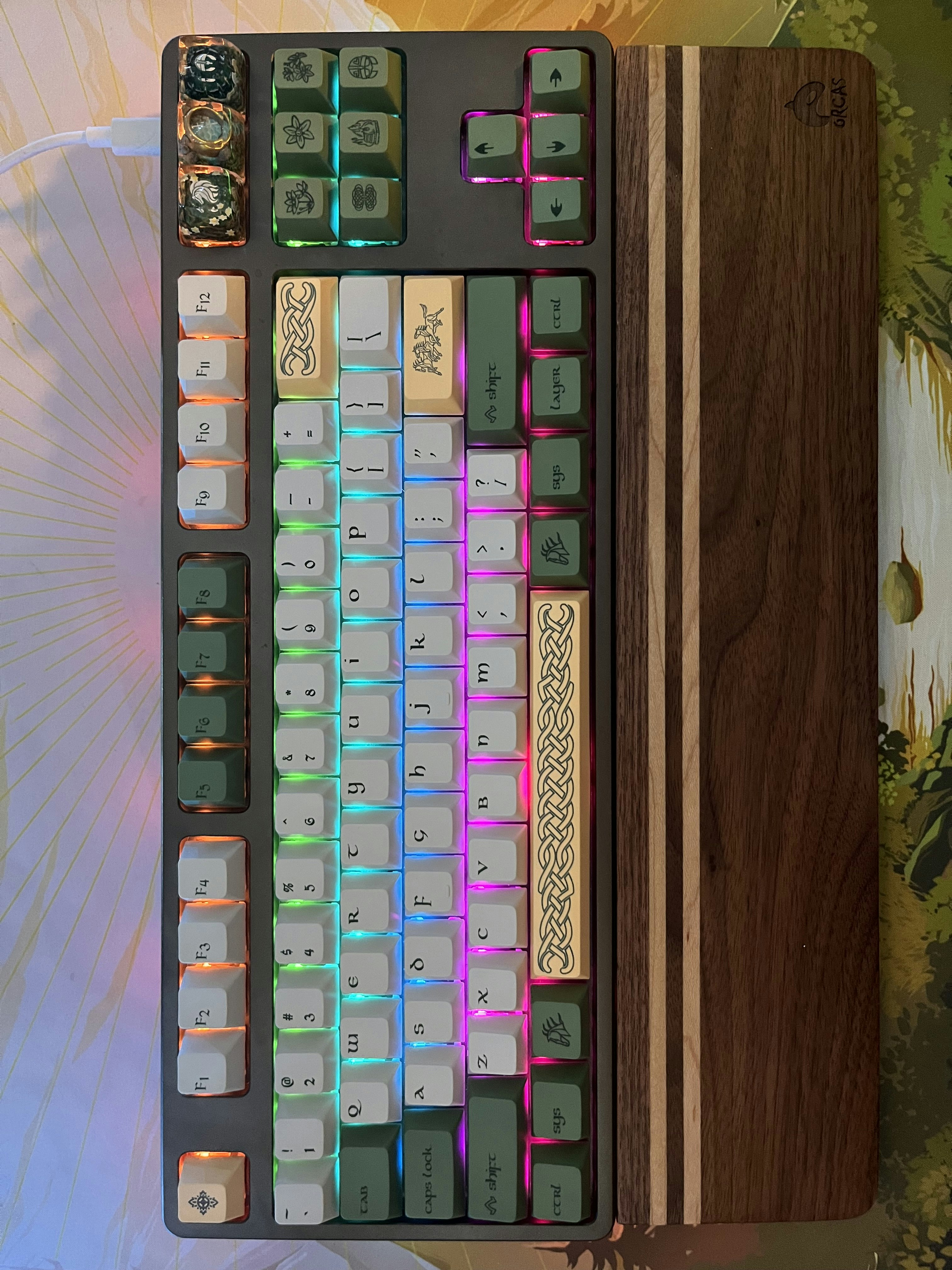 Drop + The Lord of the Rings™ DCD Rohan™ Keycap Set | Mechanical ...