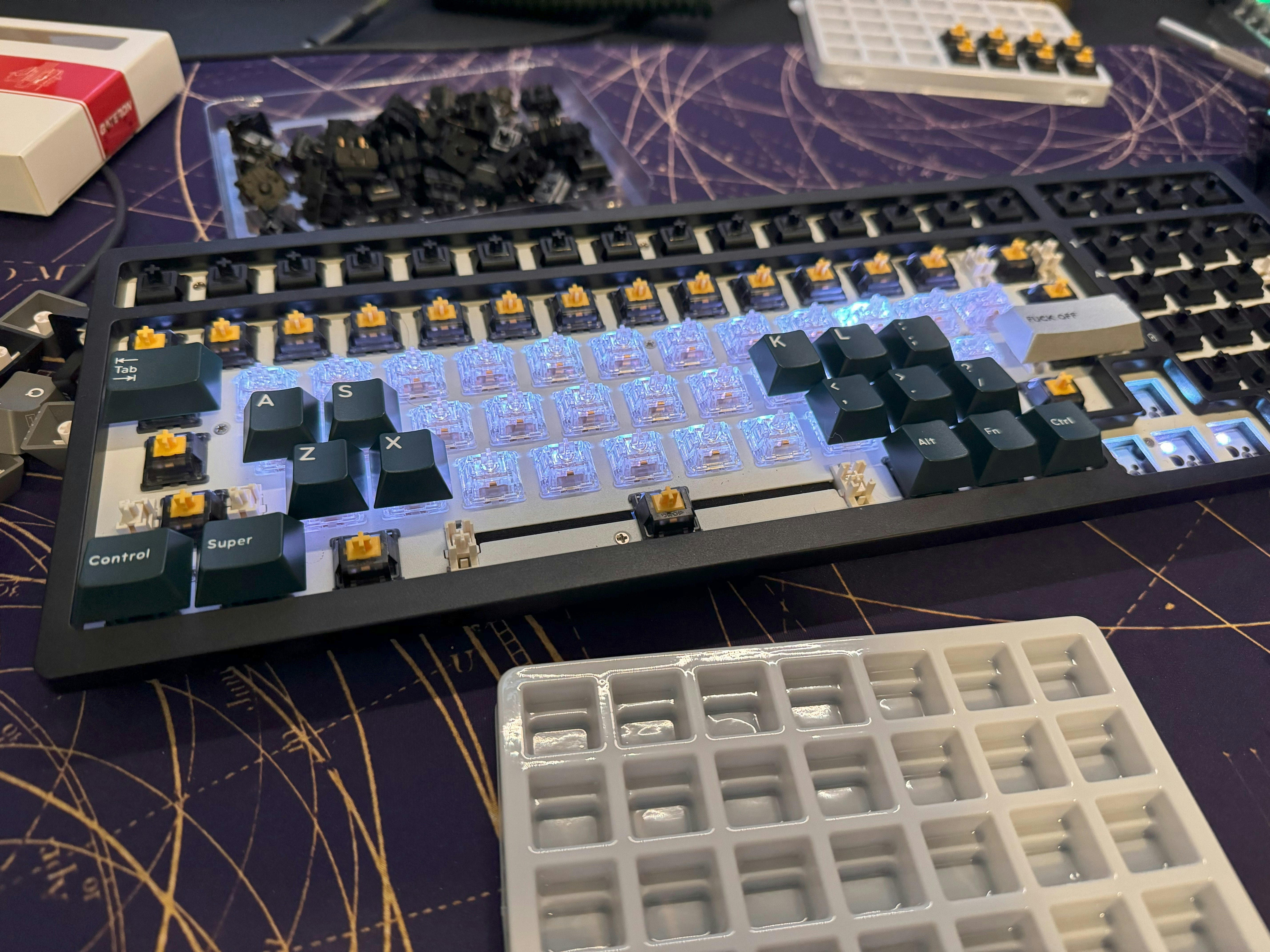 Gateron Oil King Linear Mechanical Switches | Mechanical Keyboards ...