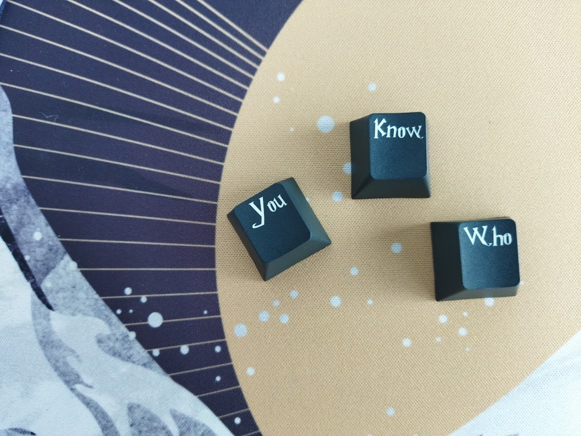 Keymap wizardry: Typing out the Harry Potter saga | Drop
