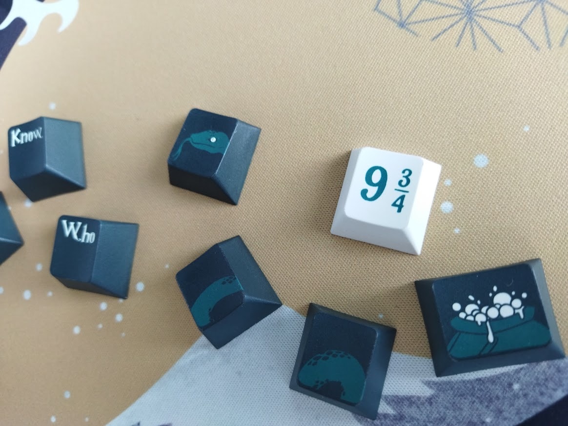 Keymap wizardry: Typing out the Harry Potter saga | Drop