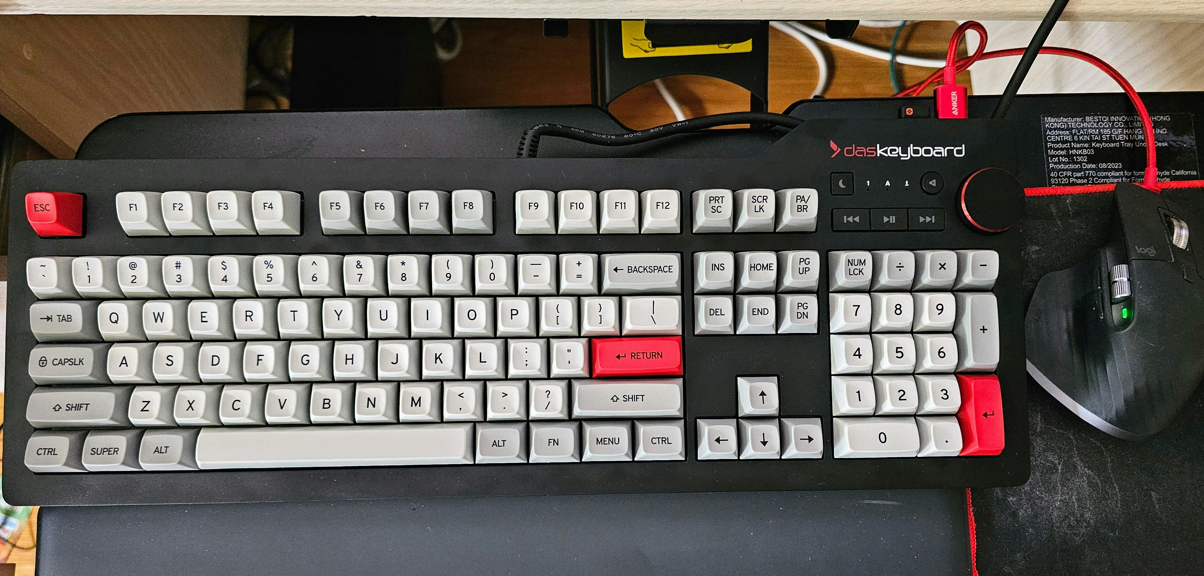 Made DAS keyboard usable! Drop + Matt3o MT3 /dev/tty Keycap Set