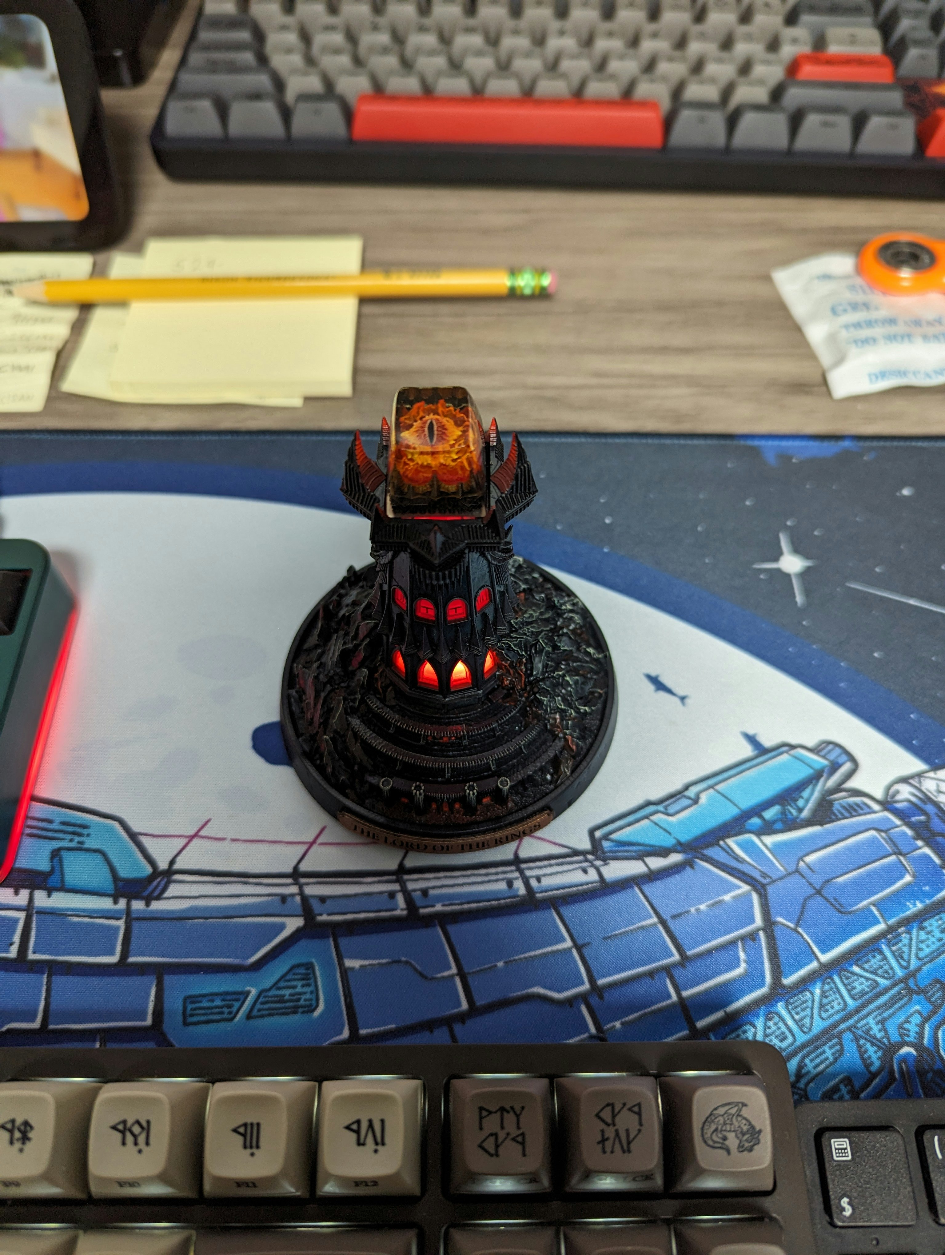 Drop + The Lord of the Rings™ Mordor™ Keycap Holder | Mechanical ...