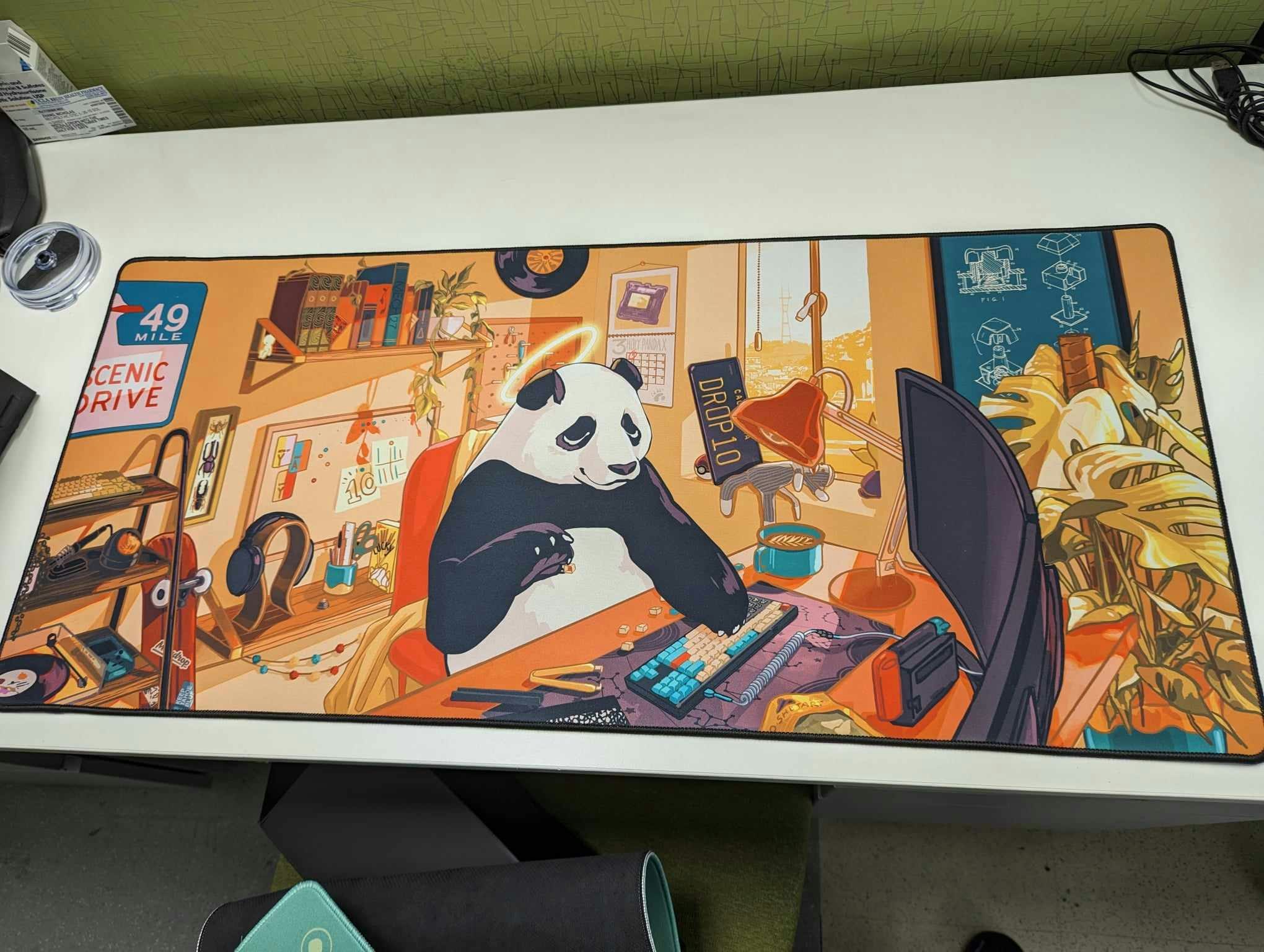 Drop Holy Panda X Desk Mat | Battlestations | Desk Mats | Themed Desk ...
