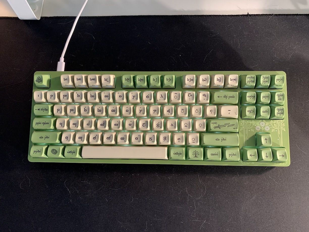 Drop + The Lord of the Rings™ Elven Keyboard | Mechanical Keyboards ...