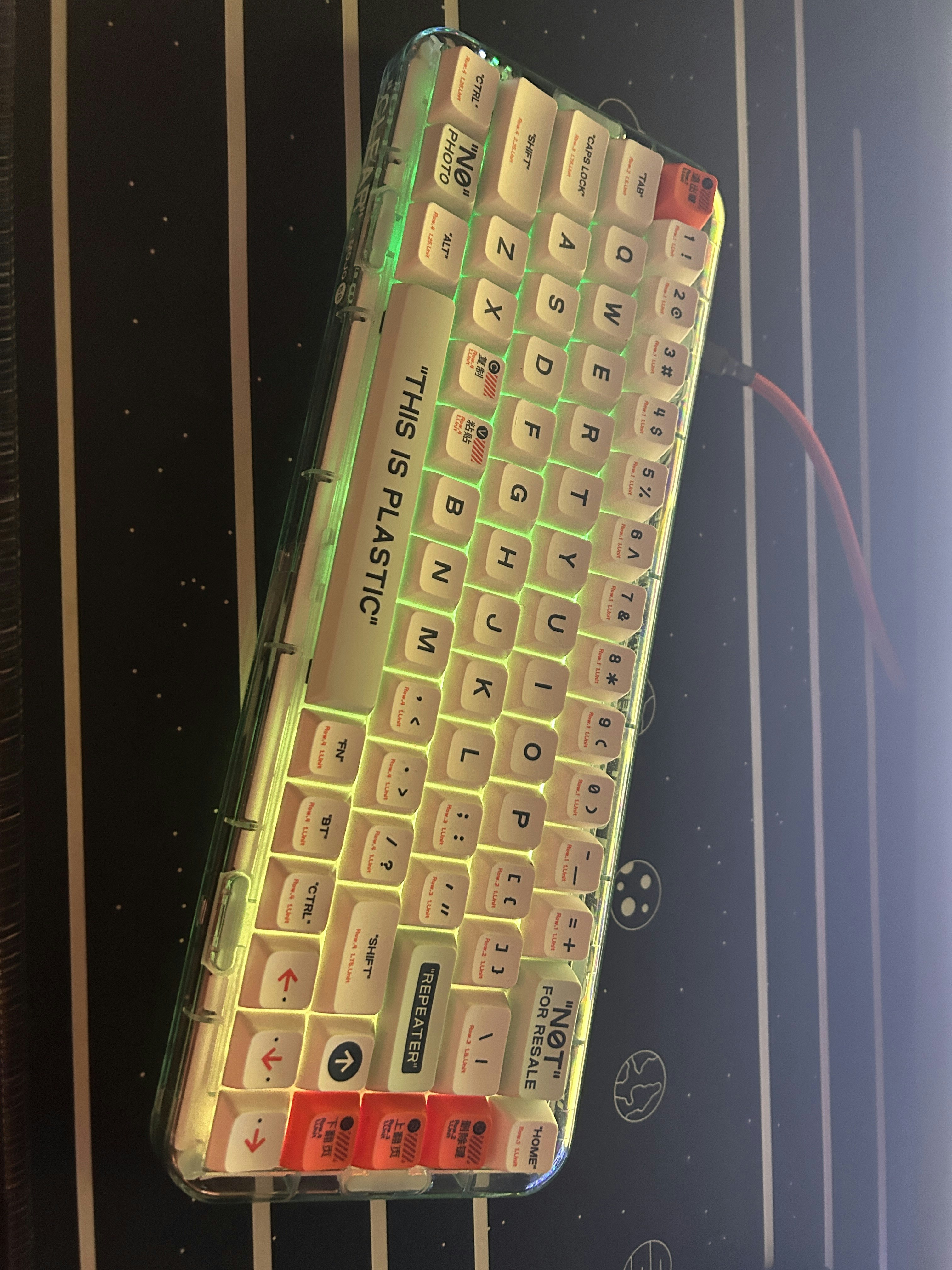 MelGeek Mojo68 Wireless Plastic Keyboard | Mechanical Keyboards ...