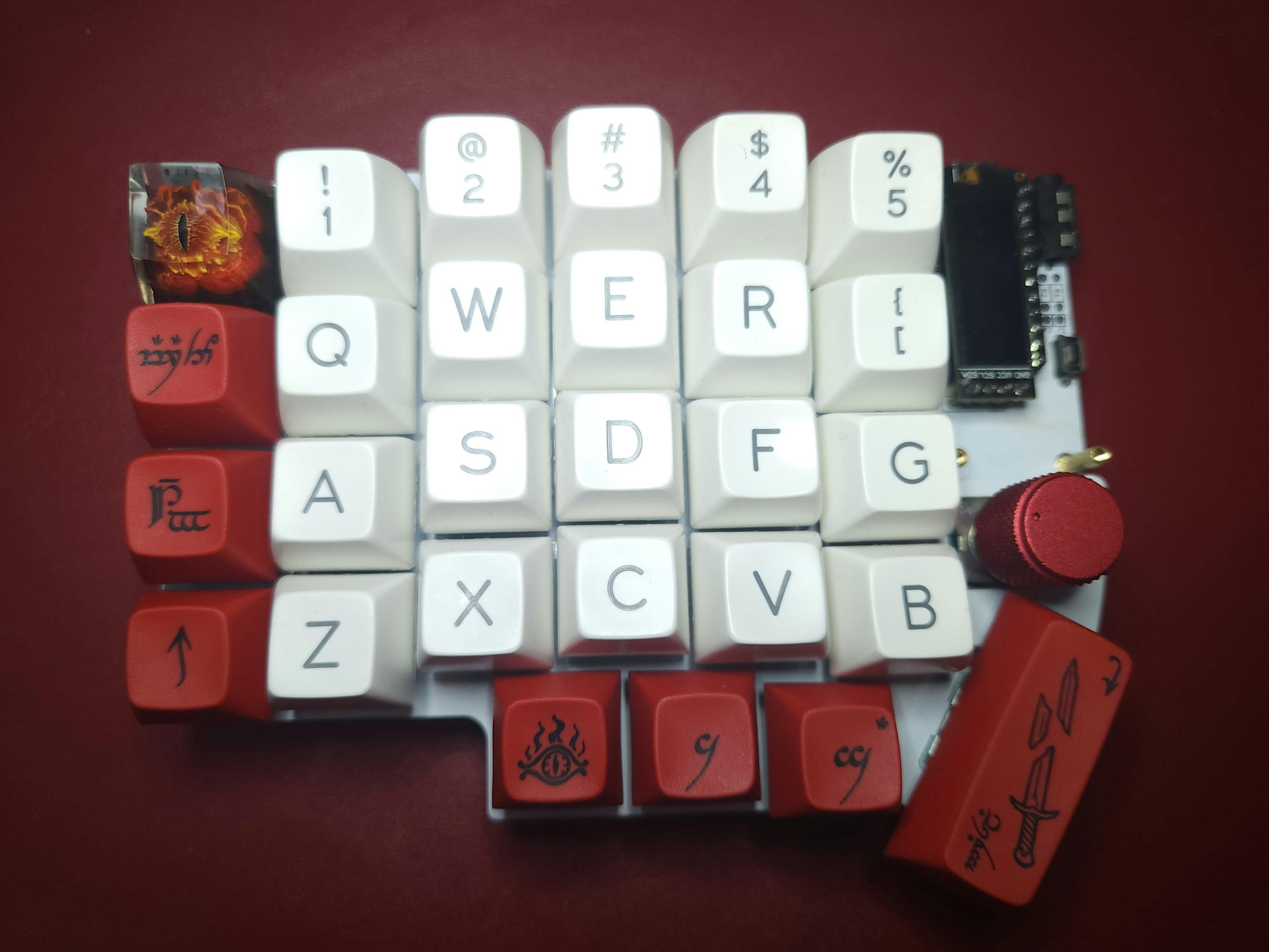 Drop + The Lord of the Rings™ Mordor™ Artisan Keycap | Mechanical ...