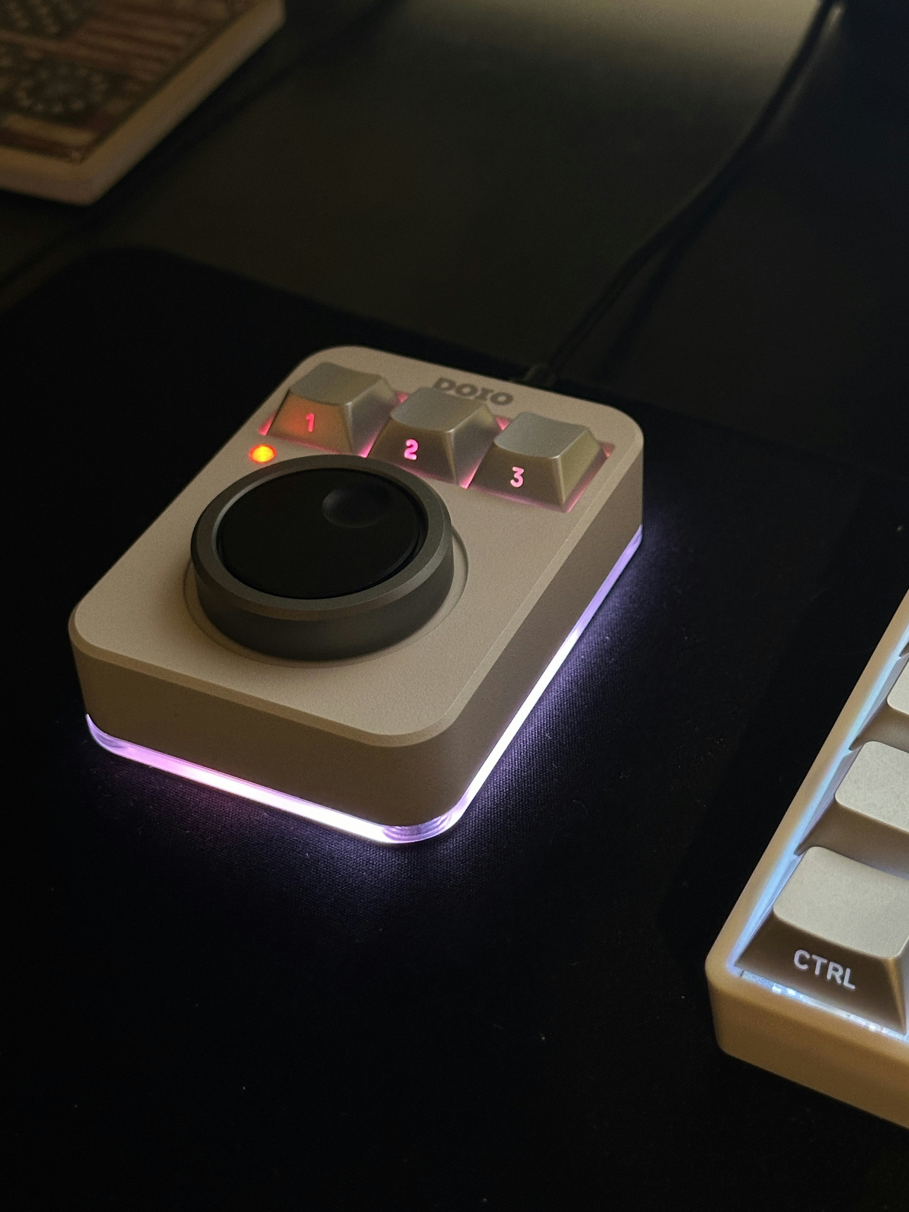 Megalodon Dual Layer Knob Macropad - Black | Mechanical Keyboards ...