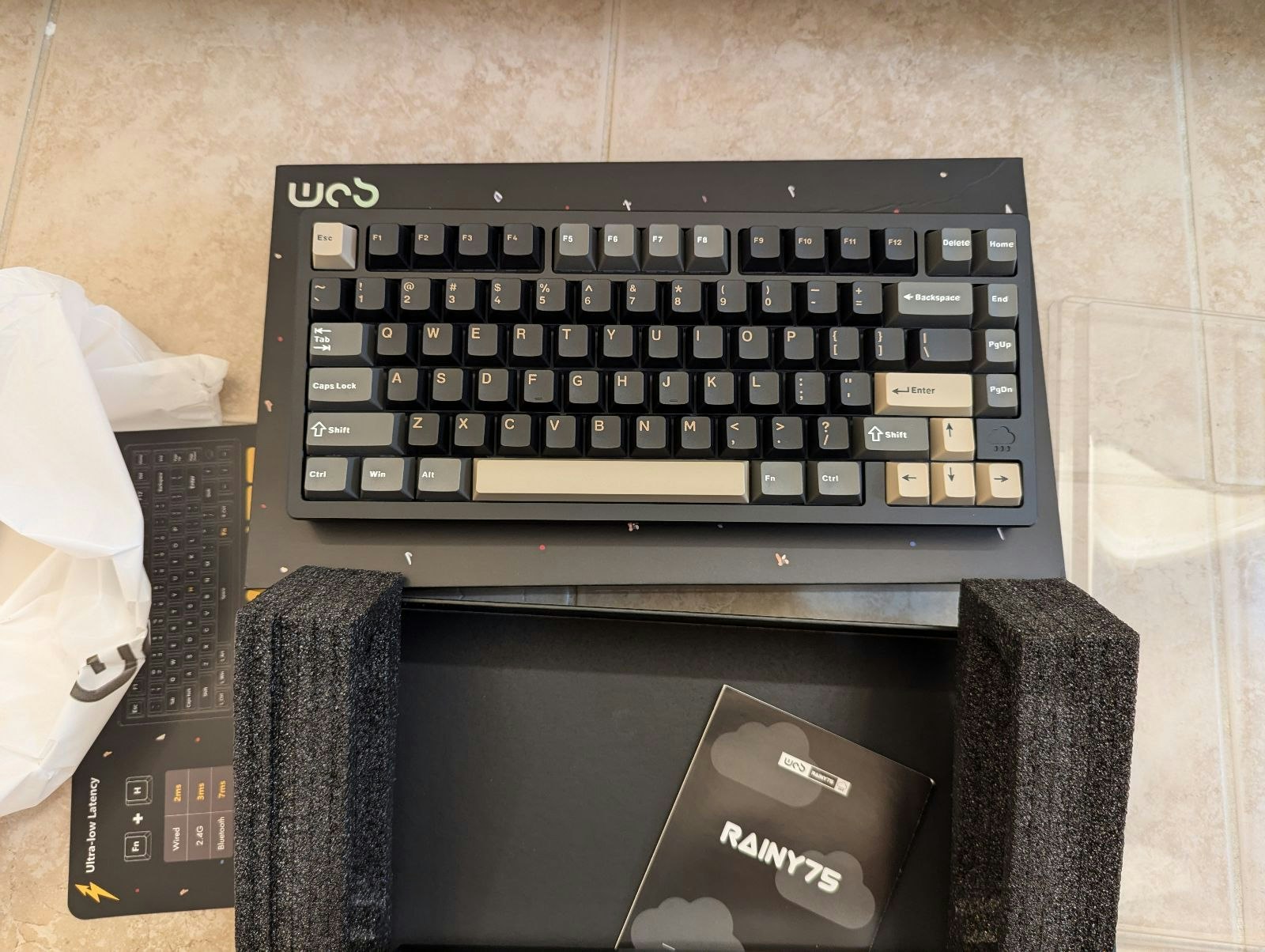 WOBKEY Rainy75 Mechanical Keyboard | Mechanical Keyboards | TKL ...