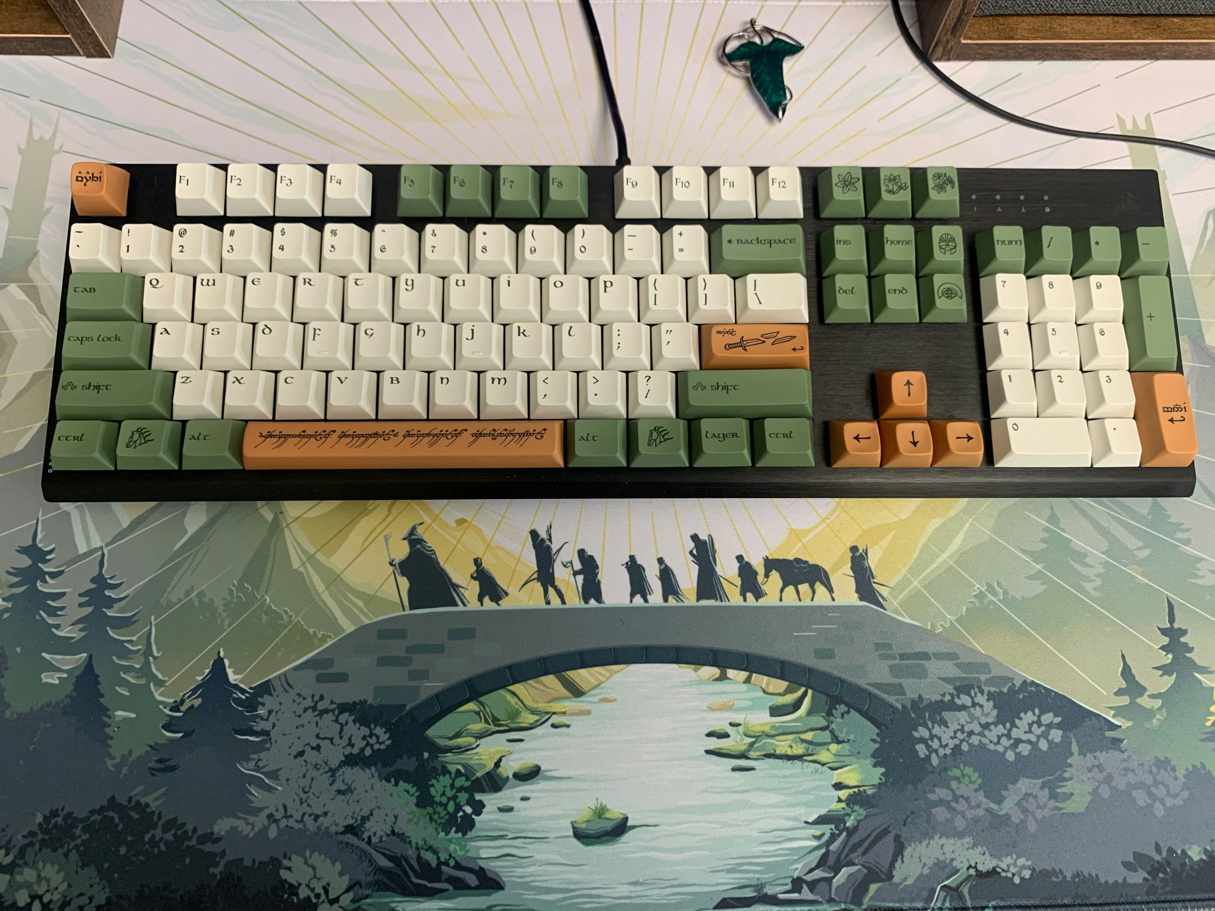 Drop + The Lord of the Rings™ DCD Rohan™ Keycap Set - Aldburg ...