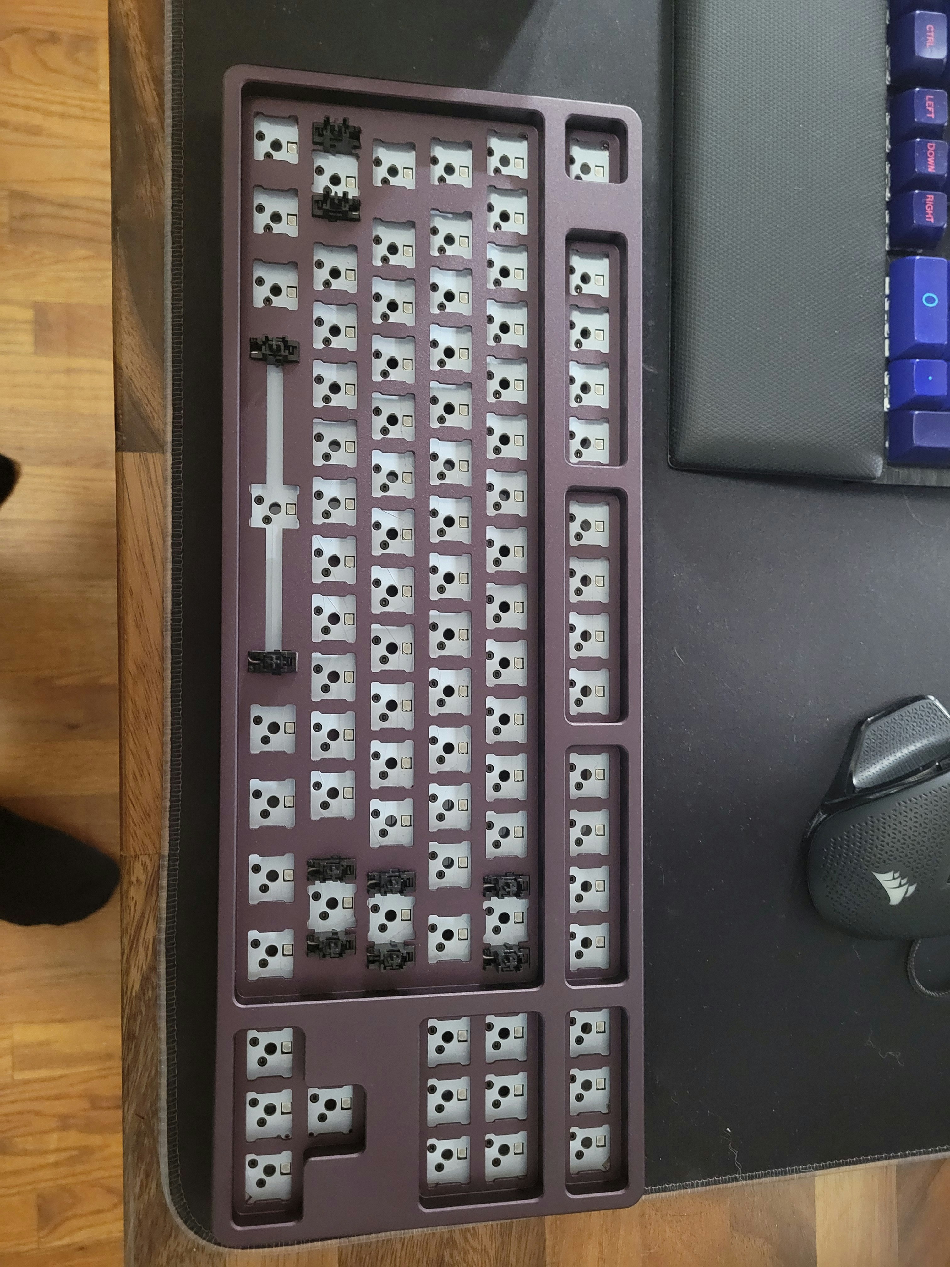 Drop CTRL V1 High-Profile Dark Purple Barebones Keyboard | Mechanical ...