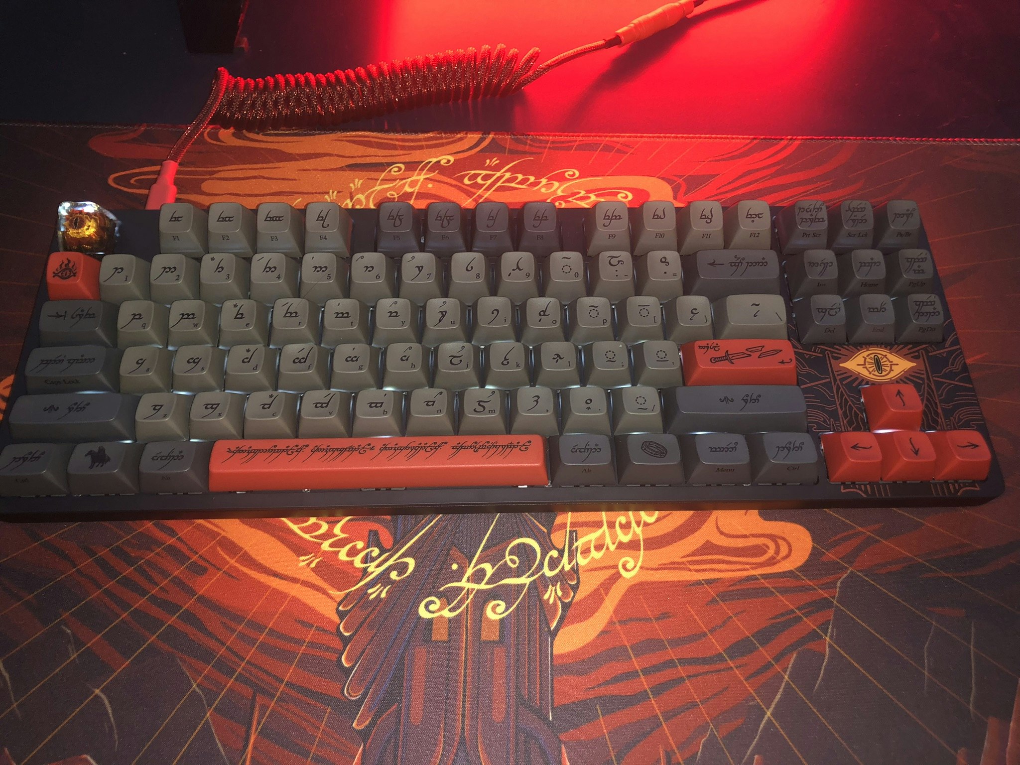 Drop + The Lord of the Rings™ Black Speech Keyboard | Mechanical ...