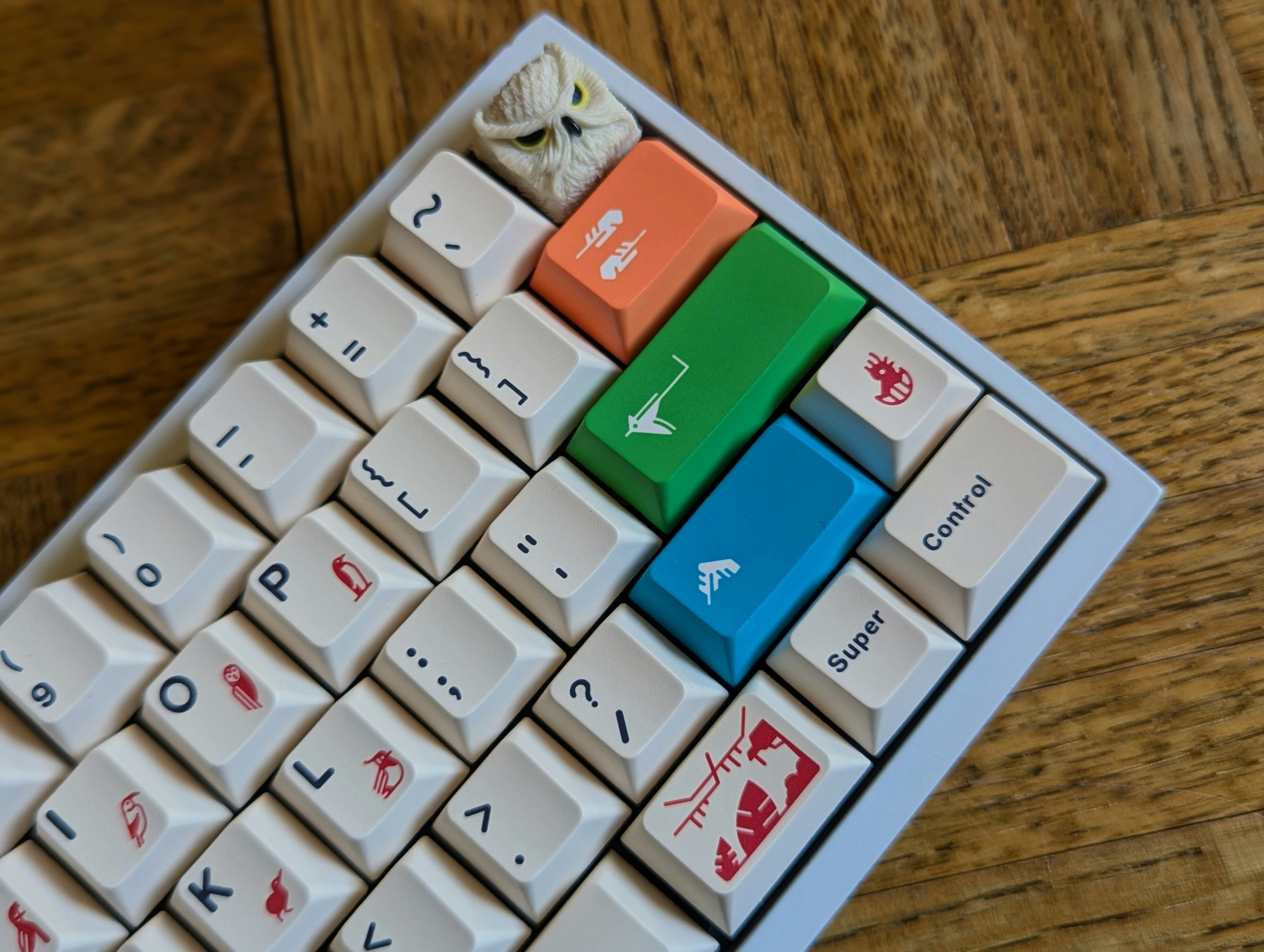 Drop + ArqKeebs DCD Bird Jungle Keycap Set | Mechanical Keyboards ...