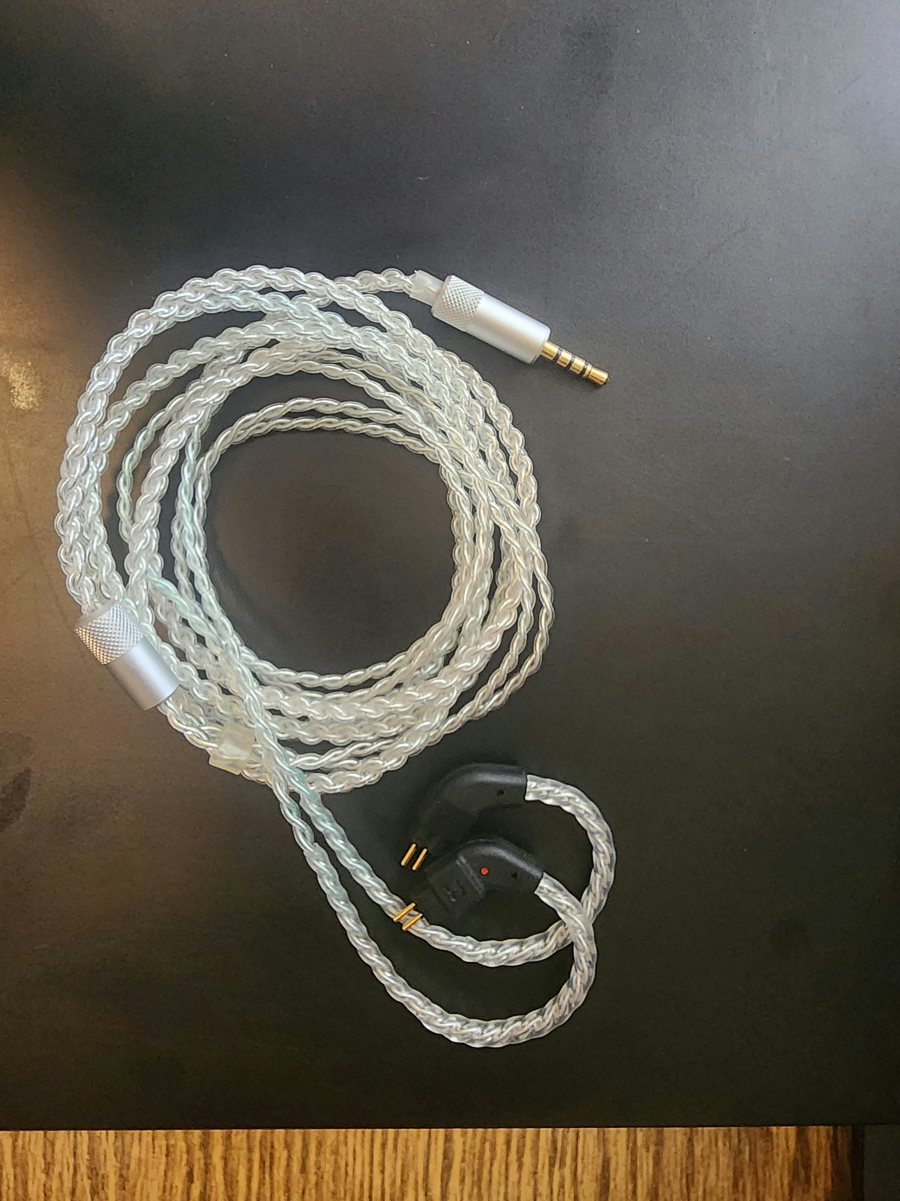 Audina 2-Pin 0.78mm to 2.5mm TRRS Balanced Cable | Audiophile | Headphone Mods | Drop