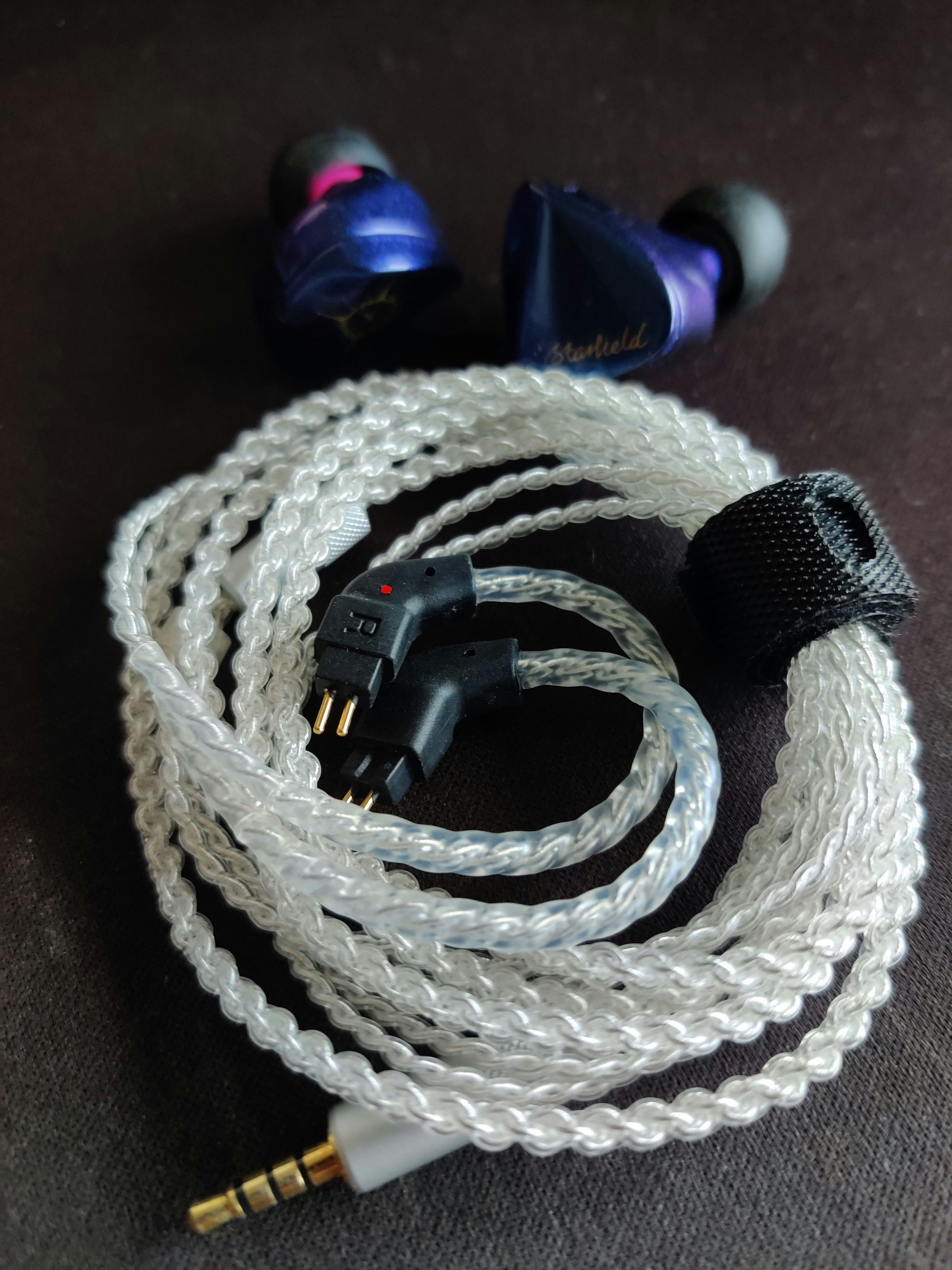 Audina 2-Pin 0.78mm to 2.5mm TRRS Balanced Cable | Audiophile | Headphone Mods | Drop