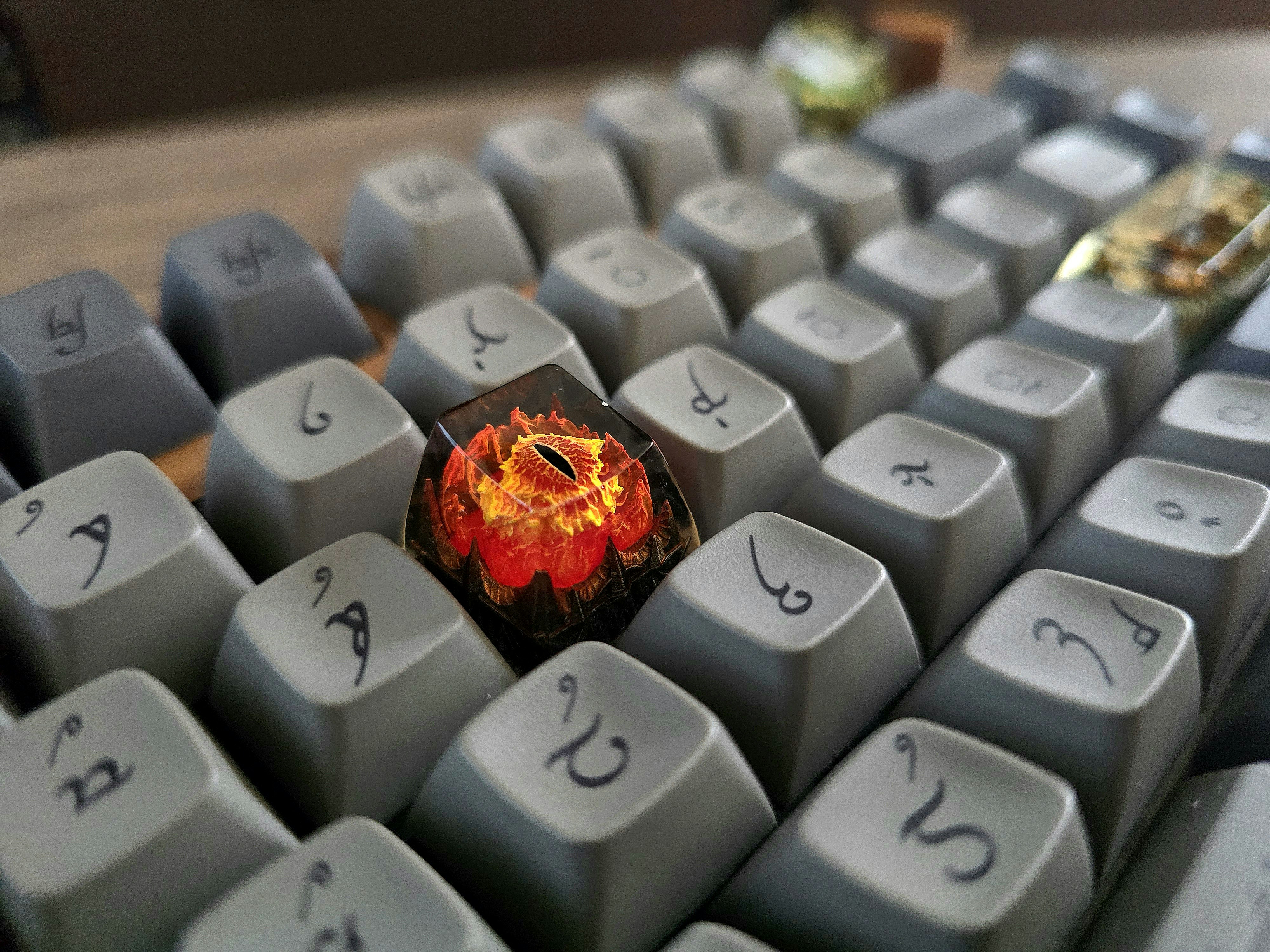 Drop + The Lord of the Rings™ Mordor™ Artisan Keycap - The Eye of Barad ...