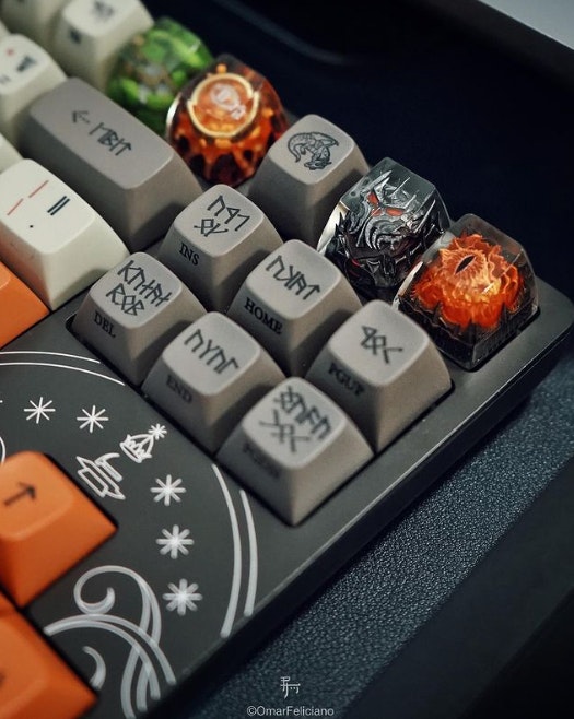 Drop + The Lord of the Rings™ Mordor™ Artisan Keycap - The Eye of Barad ...