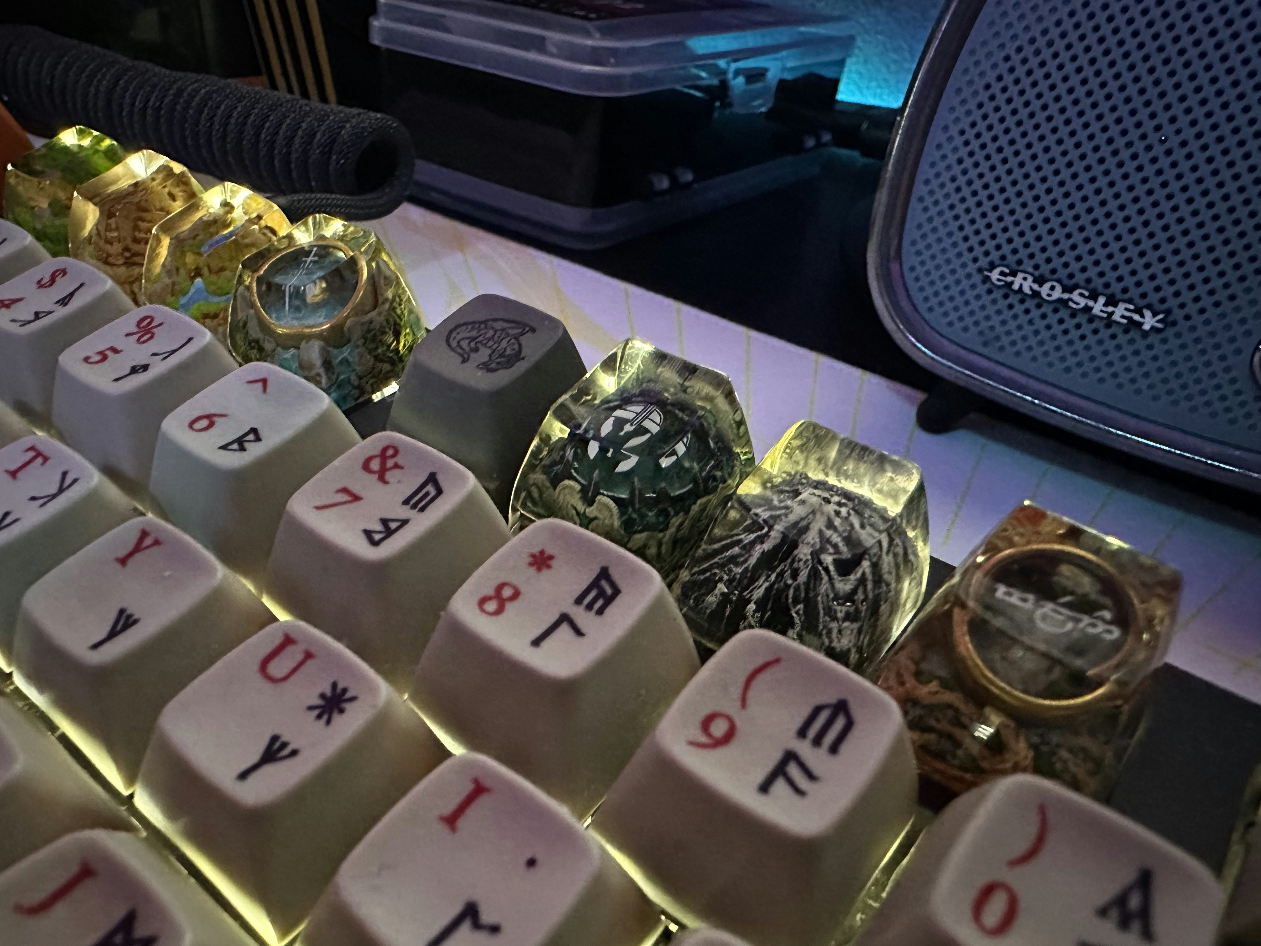 Drop + The Lord of the Rings™ Rohan™ Artisan Keycap | Mechanical ...