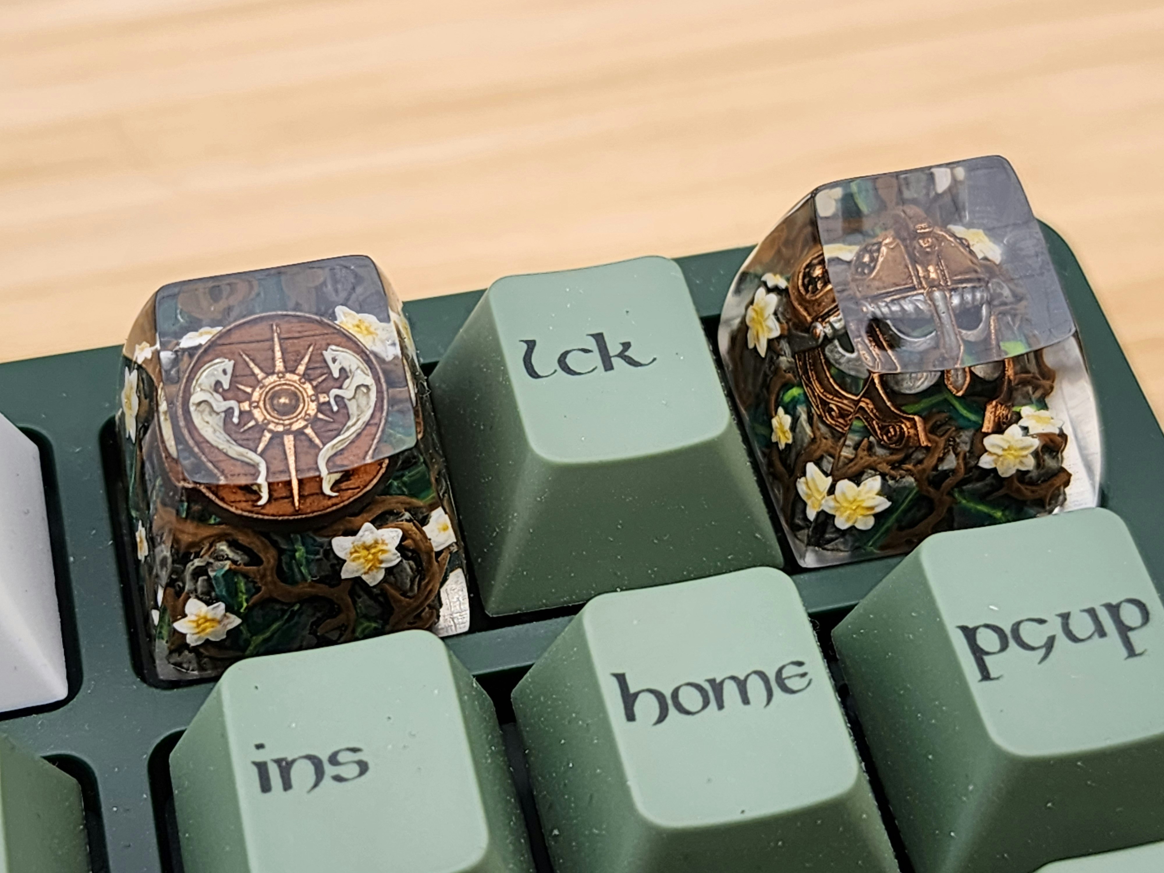 Drop + The Lord of the Rings™ Rohan™: Simbelmynë Artisan Keycap ...