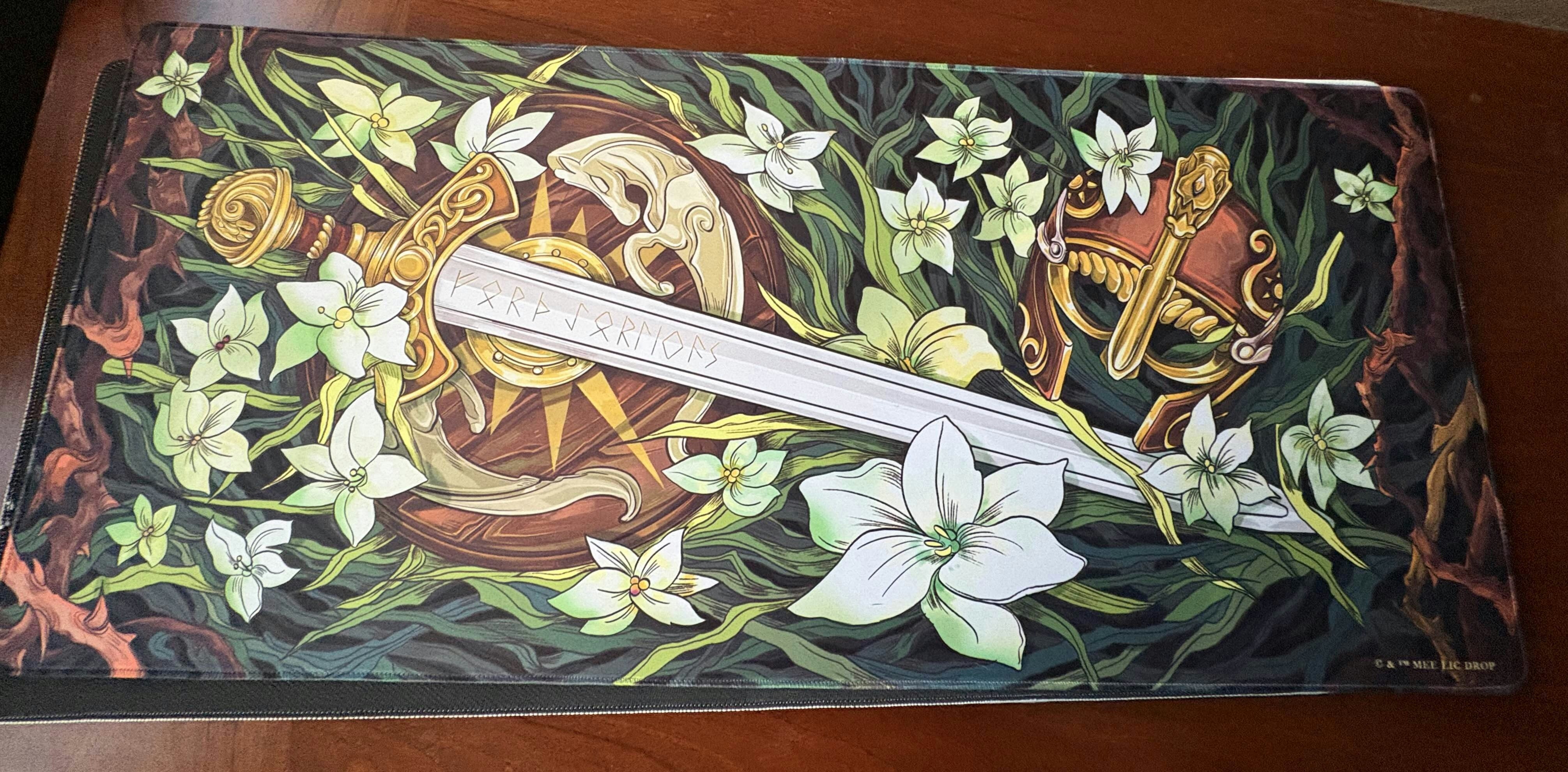 Drop + The Lord of the Rings™ Barrowfield Knight Desk Mat ...