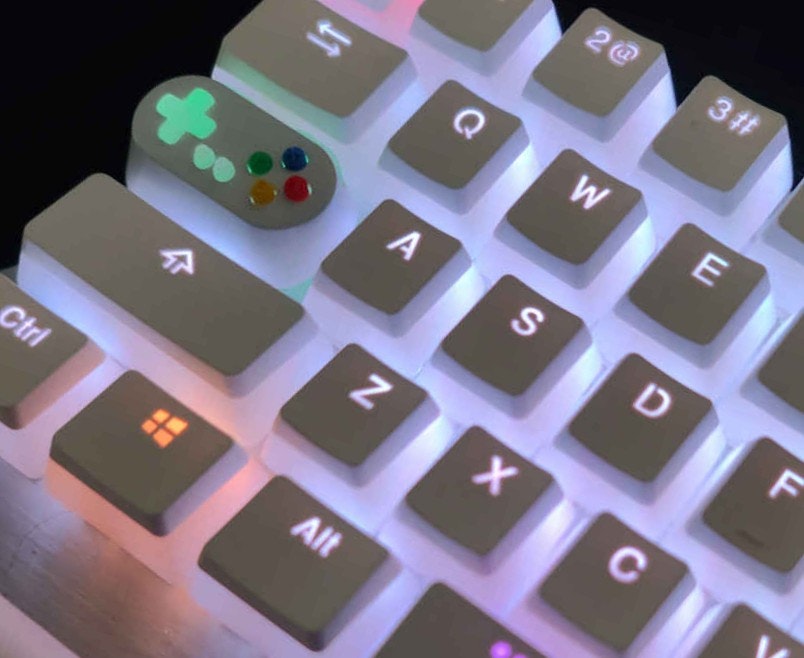 Holyoops Gamepad Aluminum Artisan Keycap | Mechanical Keyboards ...