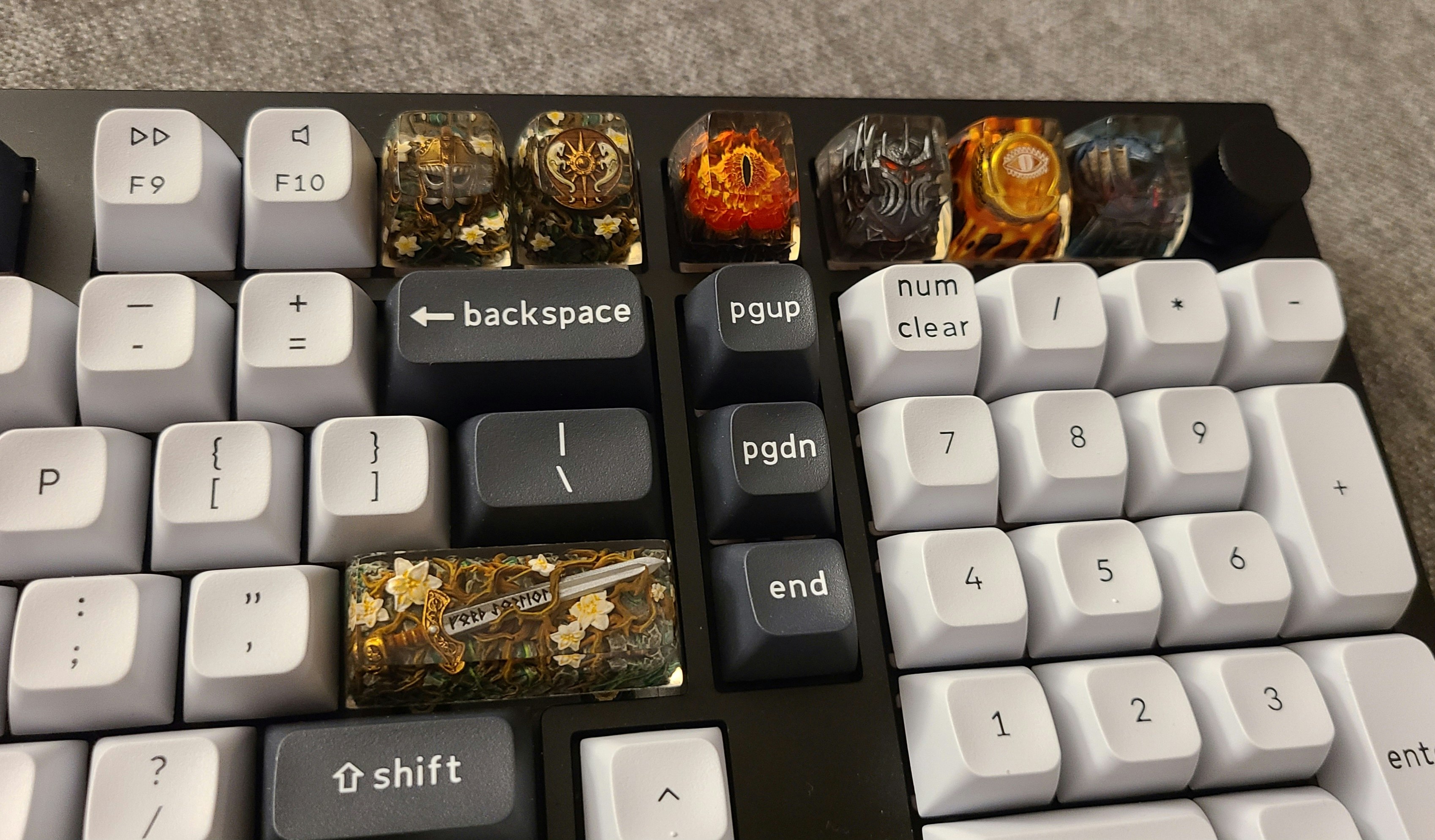 Drop + The Lord of the Rings™ Rohan™: Simbelmynë Artisan Keycap ...