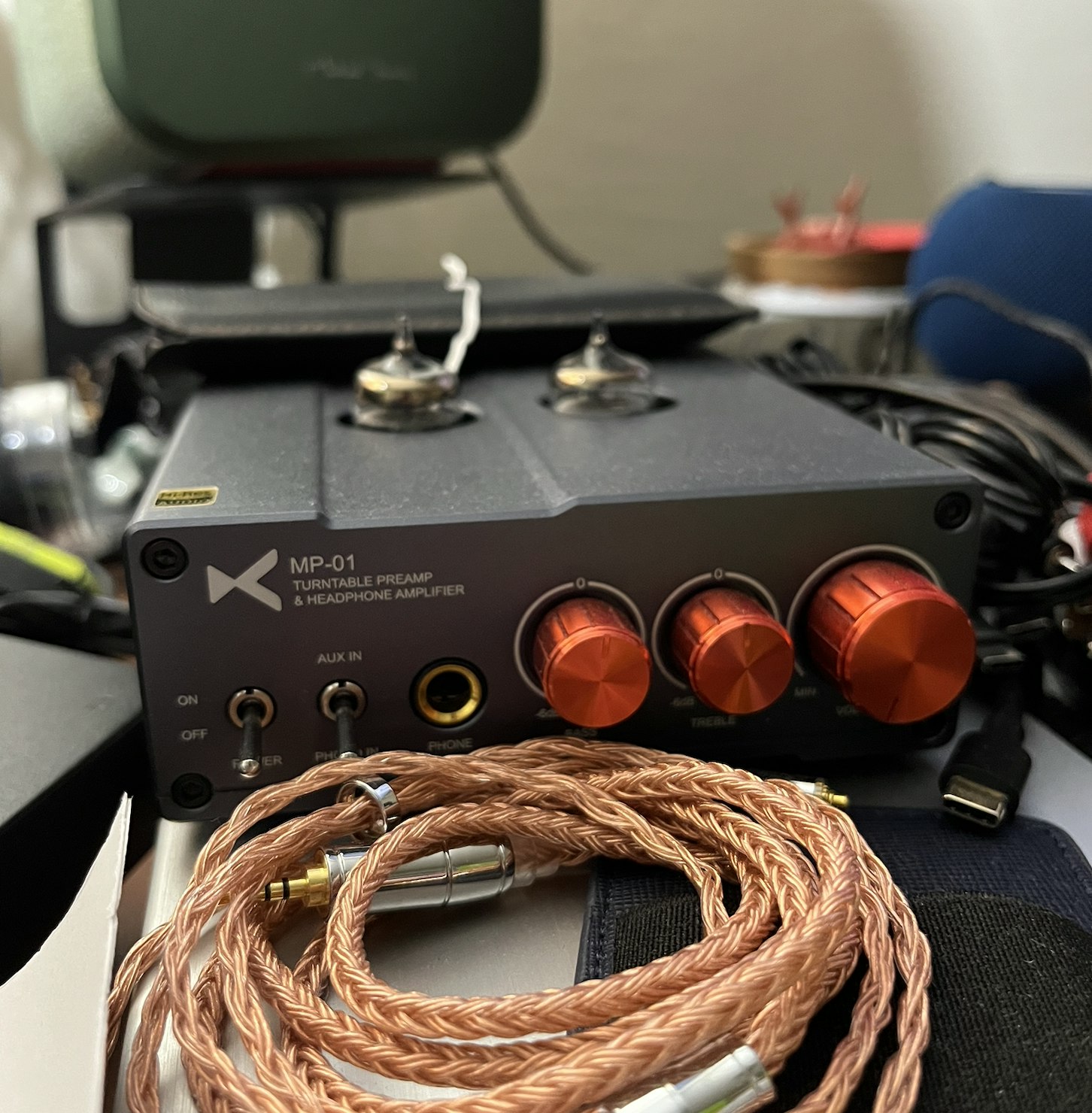 xDuoo MP-01 Tube Headphone Amplifier | Audiophile | Amps | Headphone Amps | Drop