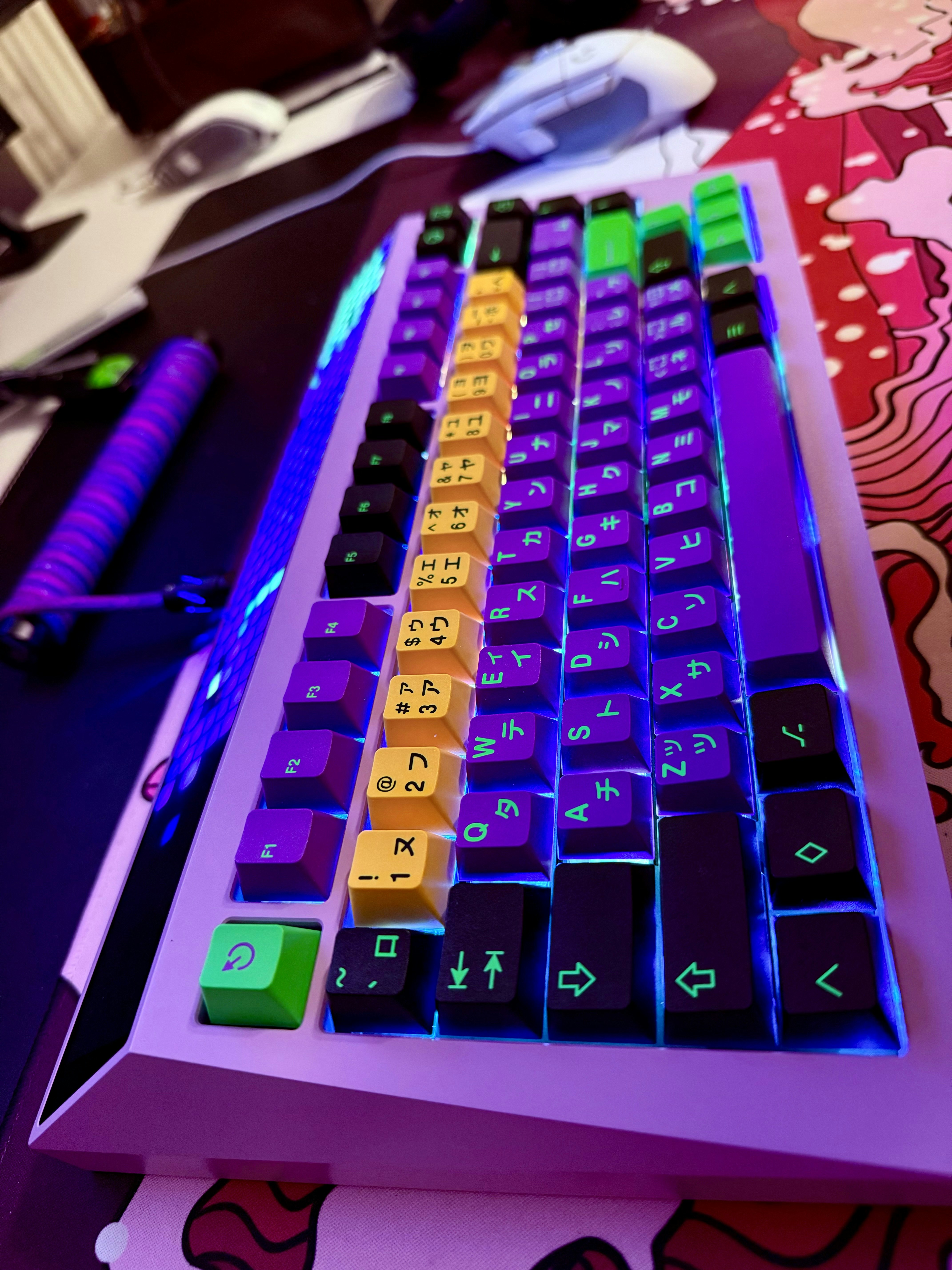 Tried on R4 purple. Looks pretty good to me. | Drop