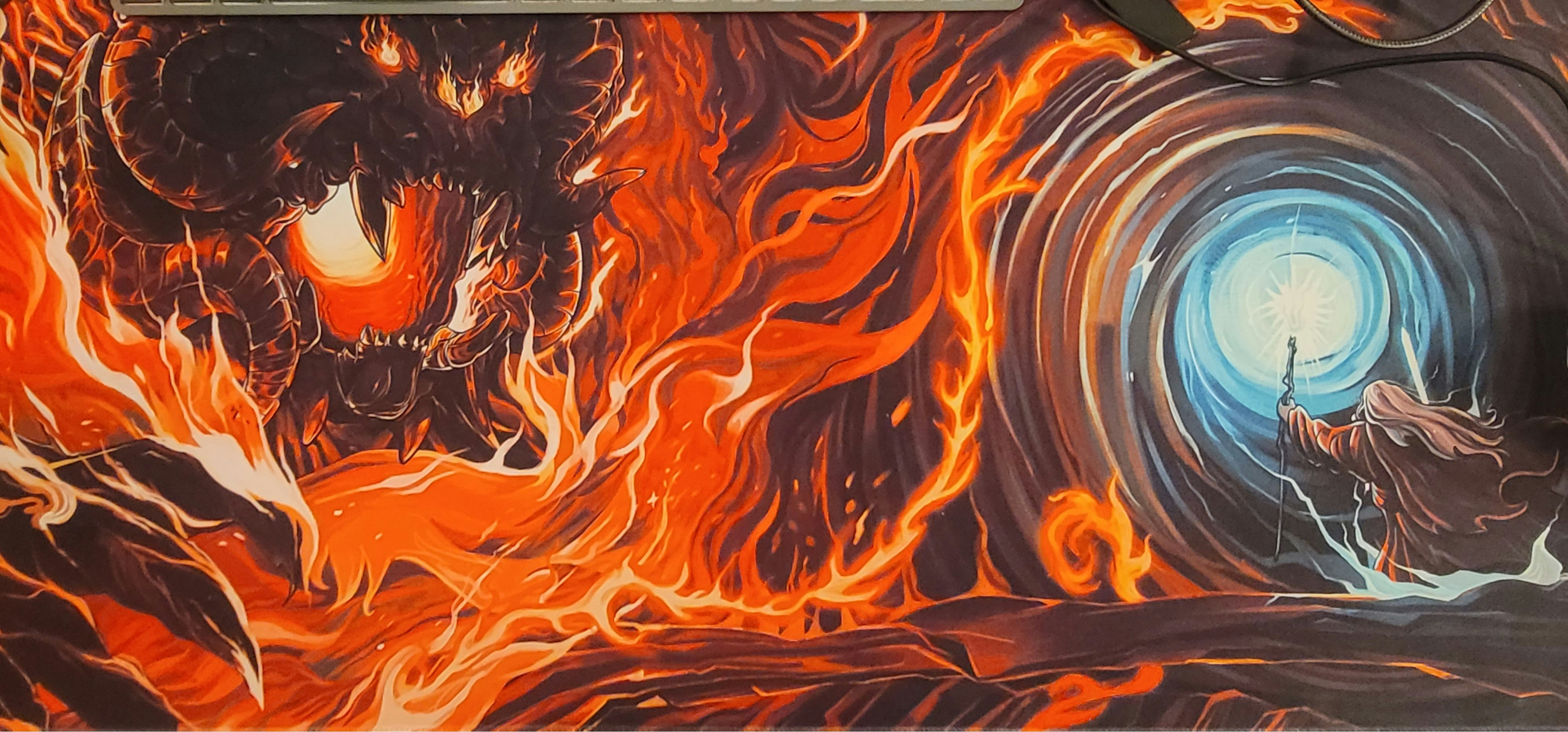 Drop + The Lord of the Rings™ Bridge of Khazad-dûm Desk Mat ...