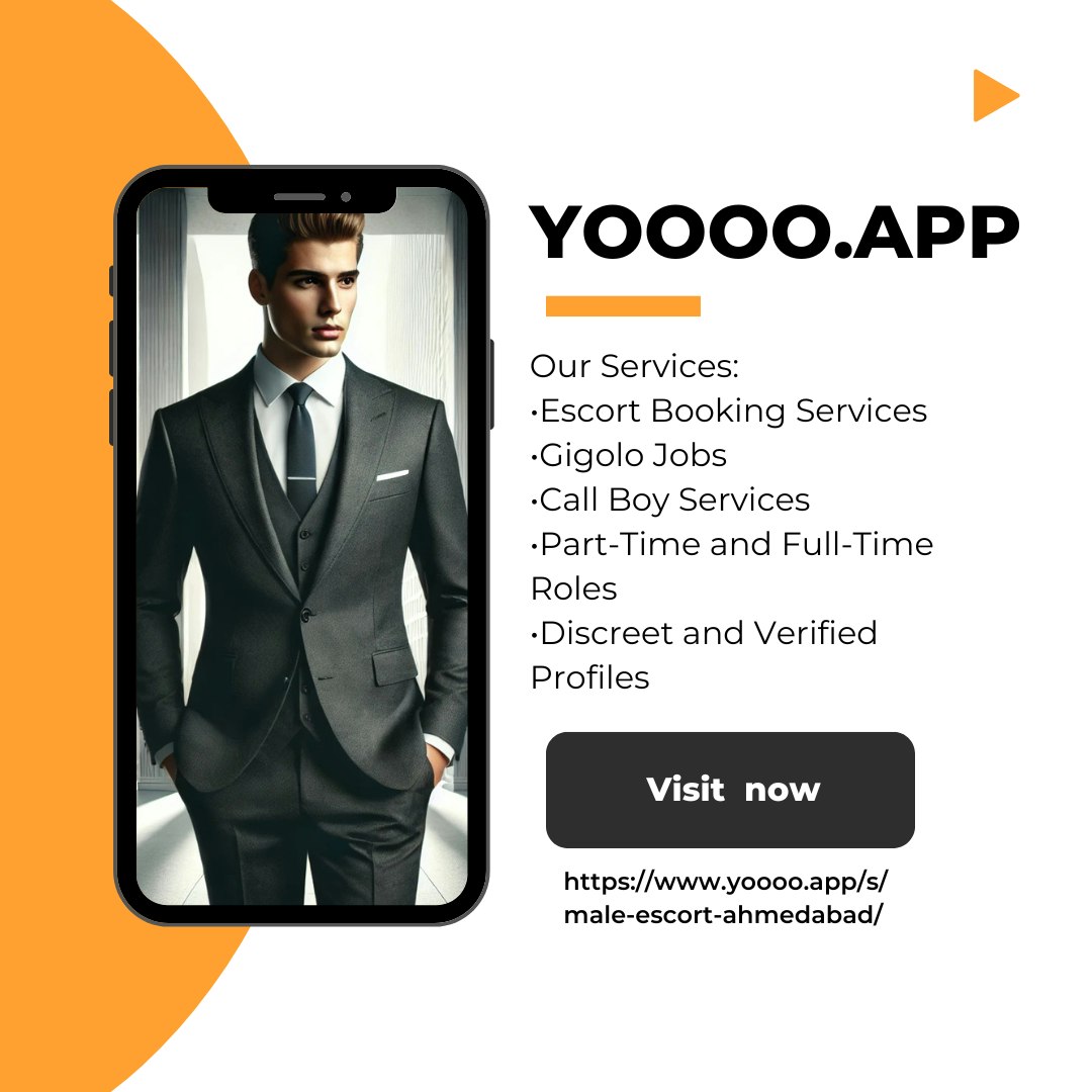 Connect with Ahmedabad’s Top Male Escorts on Yoooo.App | Drop