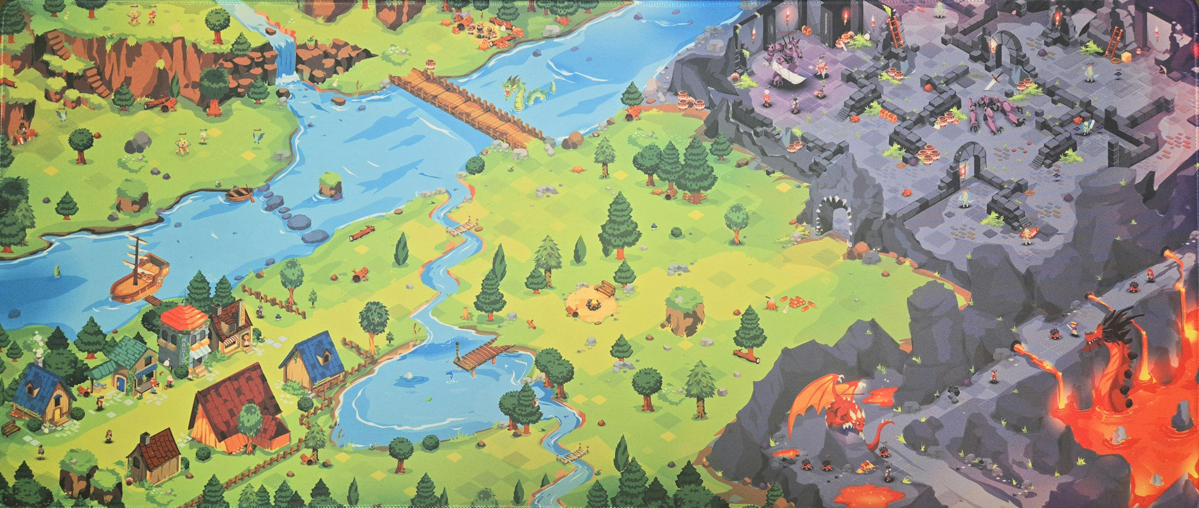 Drop + Chasing Artwork Your Journey Begins Desk Mat | Battlestations ...