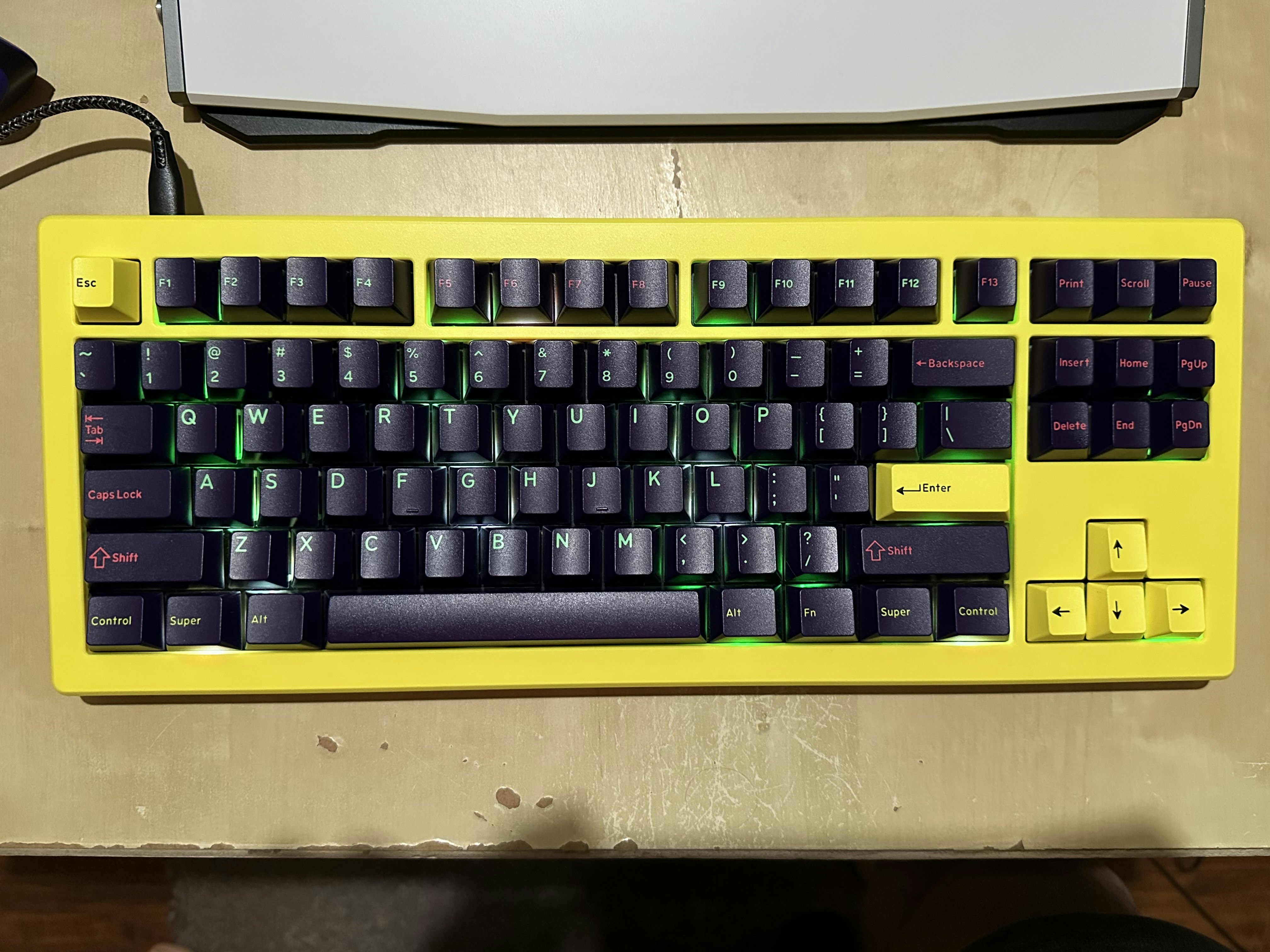 Drop + MiTo DCX Cyber Keycap Set