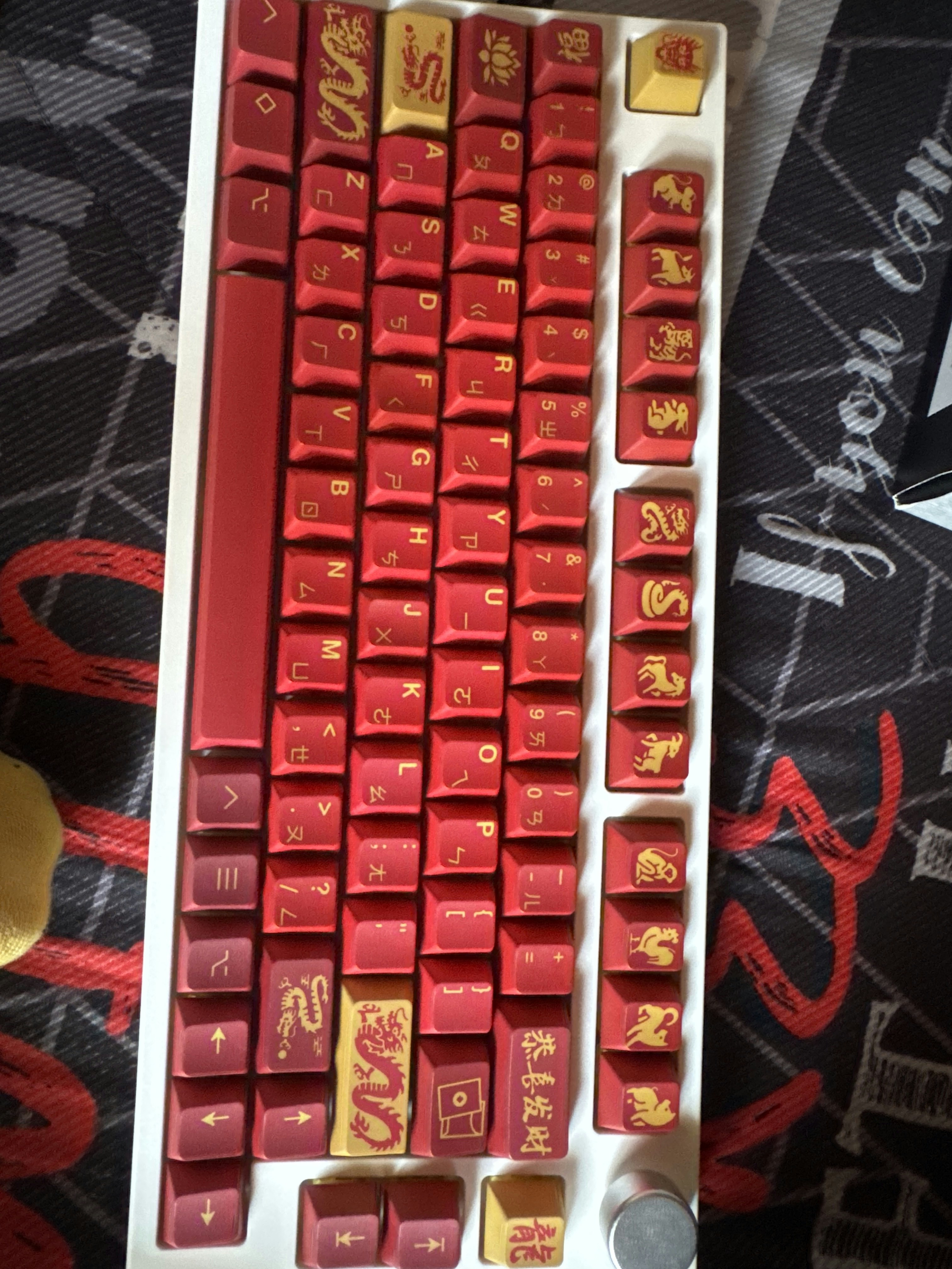 Drop + Boba.Types DCD Lunar New Year Keycap Set | Mechanical Keyboards ...