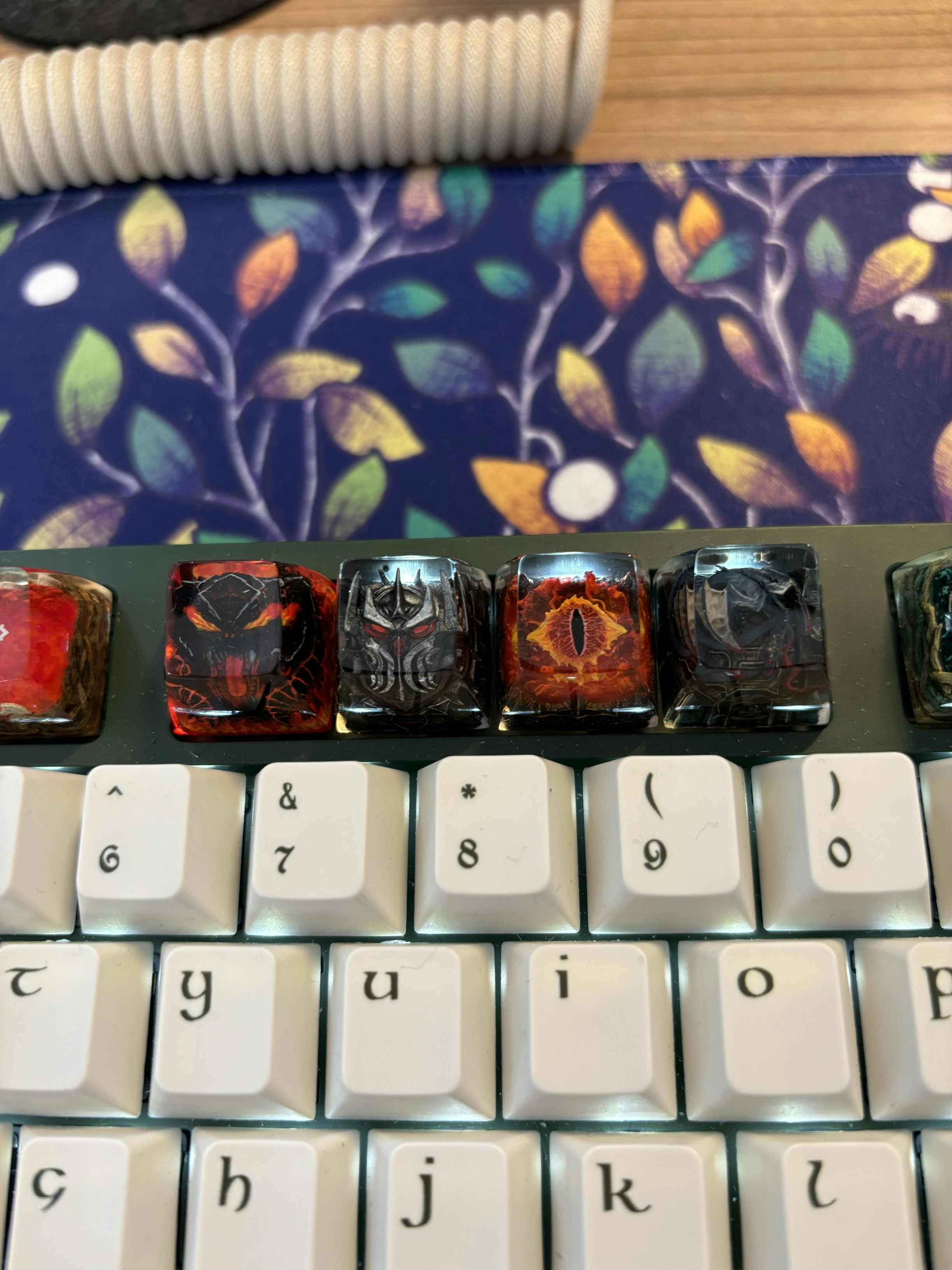 Drop + The Lord of the Rings™ Balrog and Mithrandir Artisan Keycap and ...