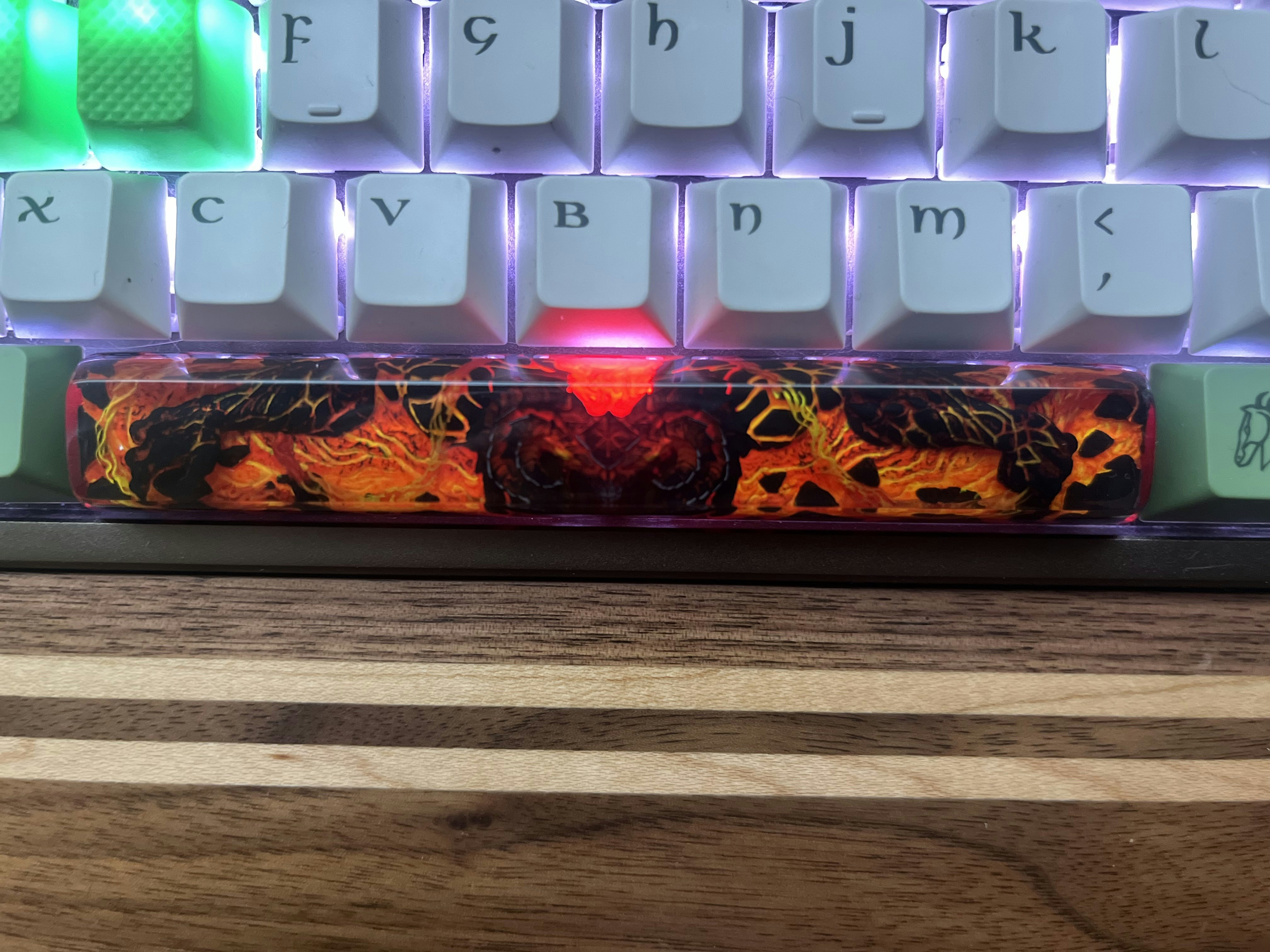 Drop + The Lord of the Rings™ Balrog and Mithrandir Artisan Keycap and ...
