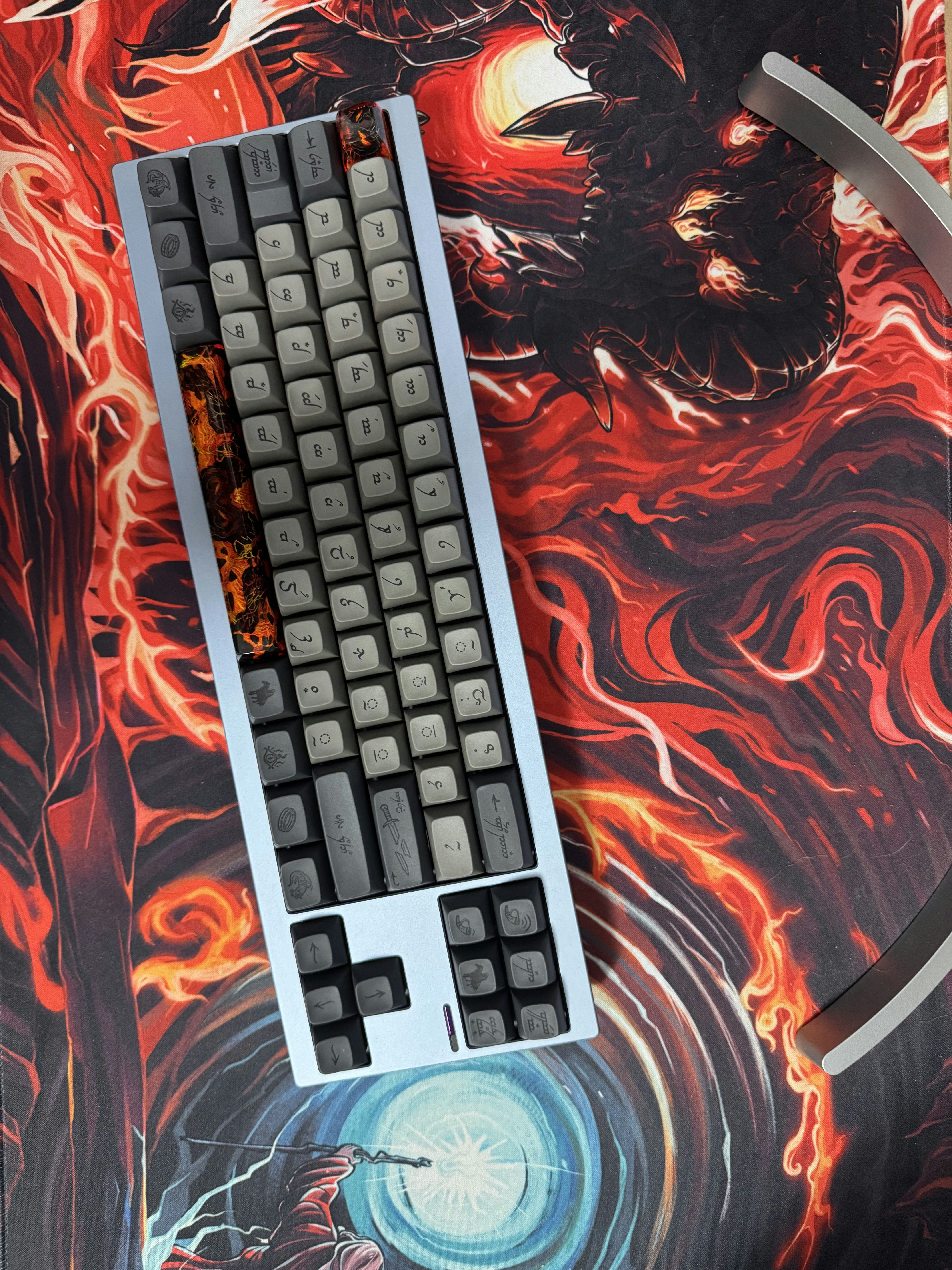 Drop + The Lord of the Rings™ Balrog and Mithrandir Artisan Keycap and ...