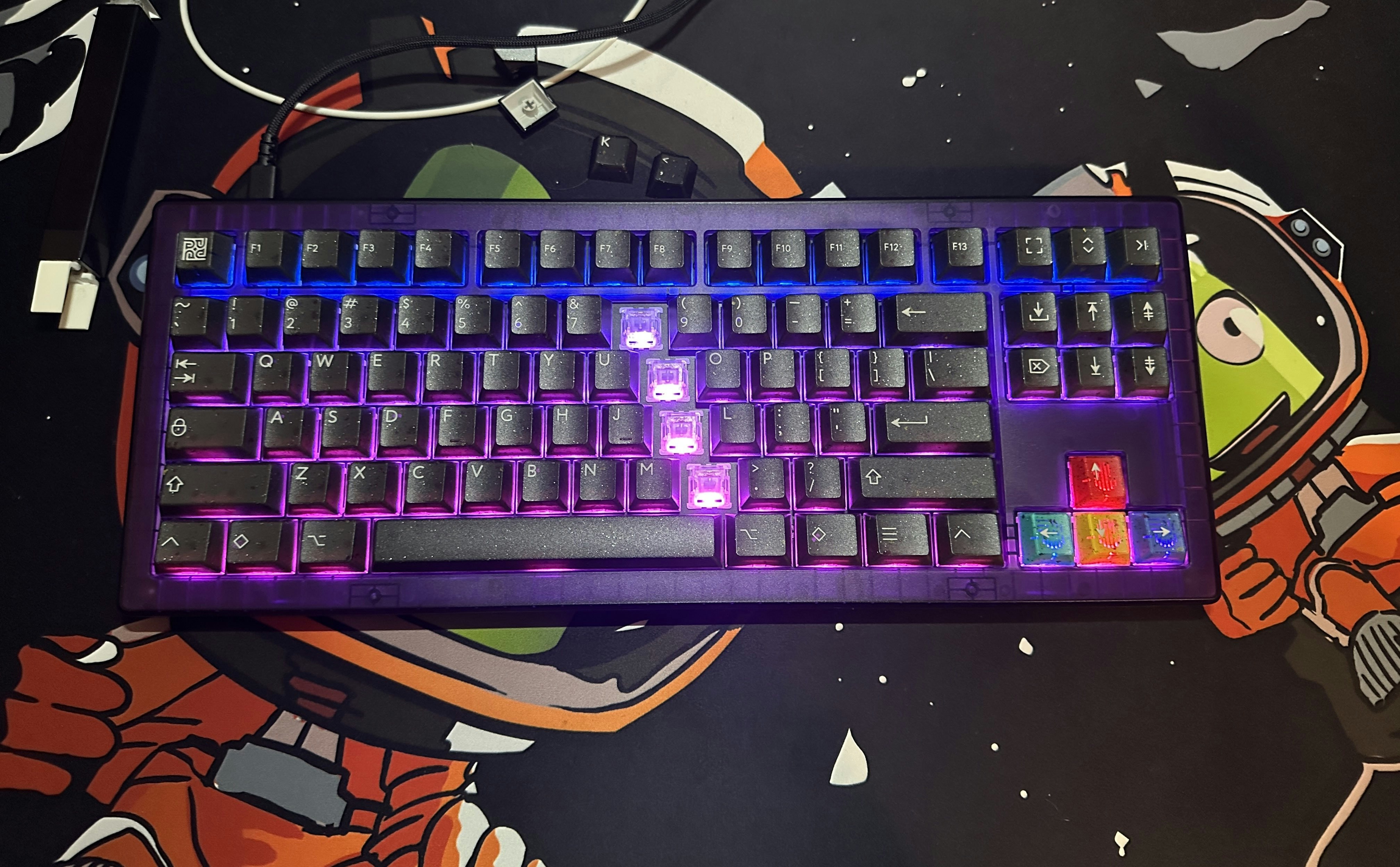 Drop Holy Panda X Clear Mechanical Switches | Mechanical Keyboards ...